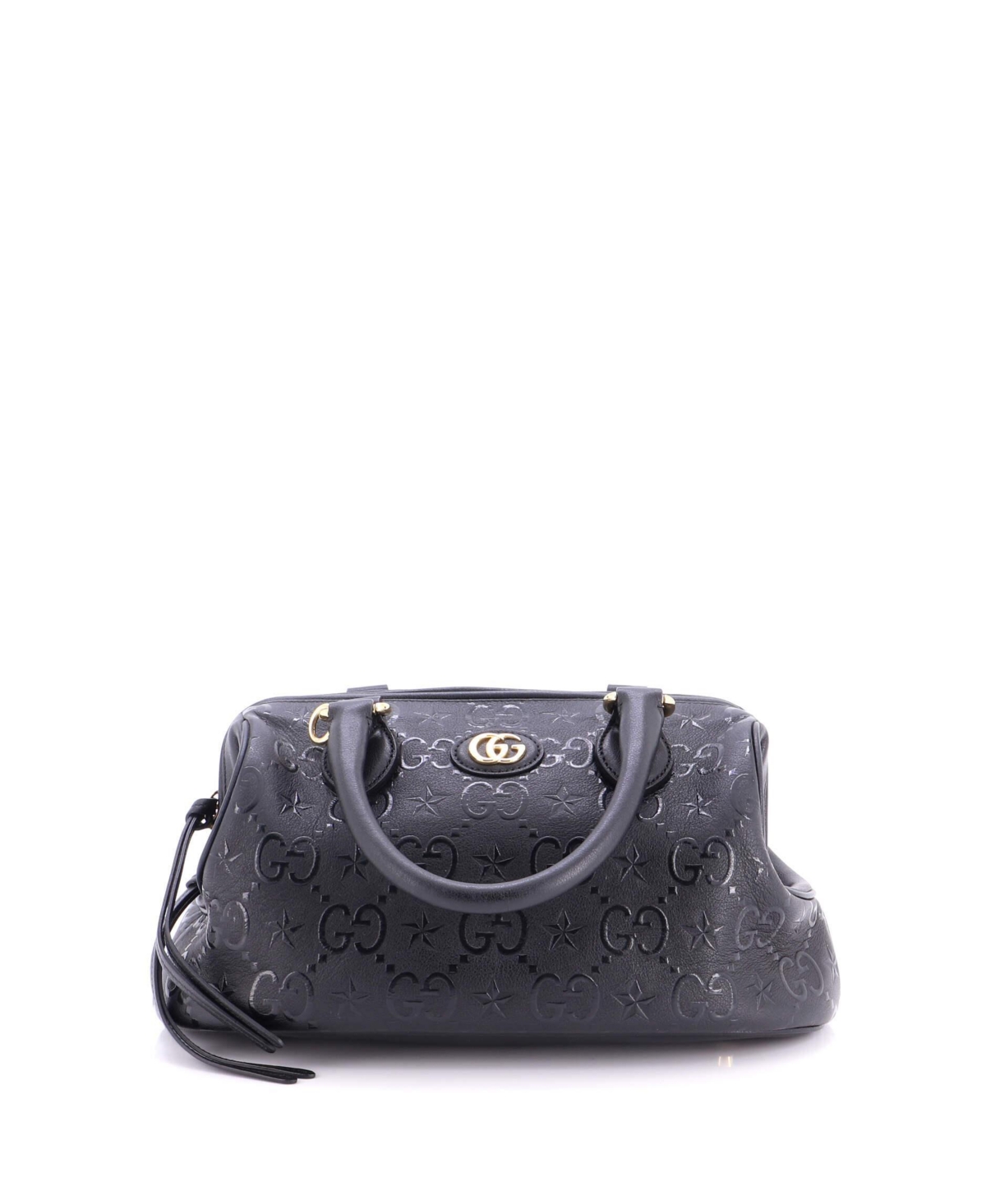 Click here for Pre-Owned Gucci Small Star Shoulder Bag Gg Embosse... prices