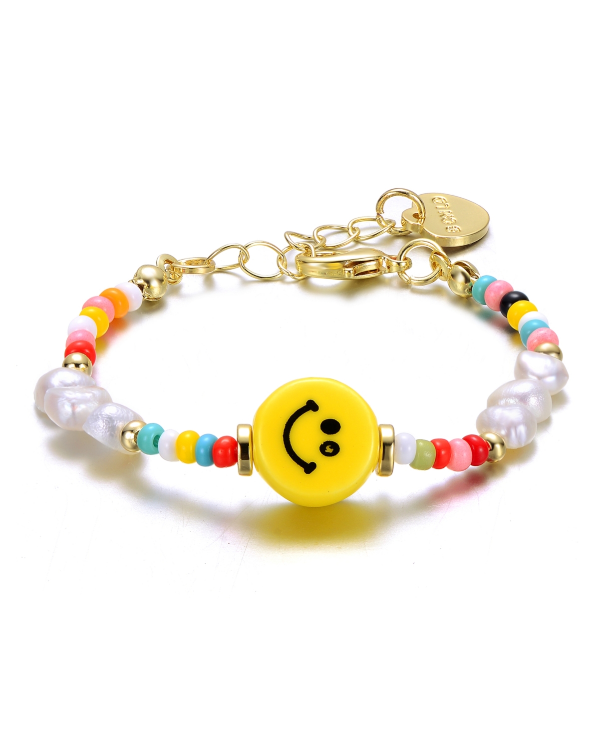 Click here for GiGiGirl 14k Yellow Gold Plated Multi Color Beads... prices