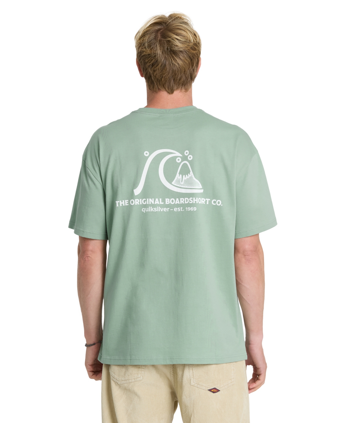 Click here for Quiksilver Mens Og Surf Company Org T-Shirt - Iceb... prices