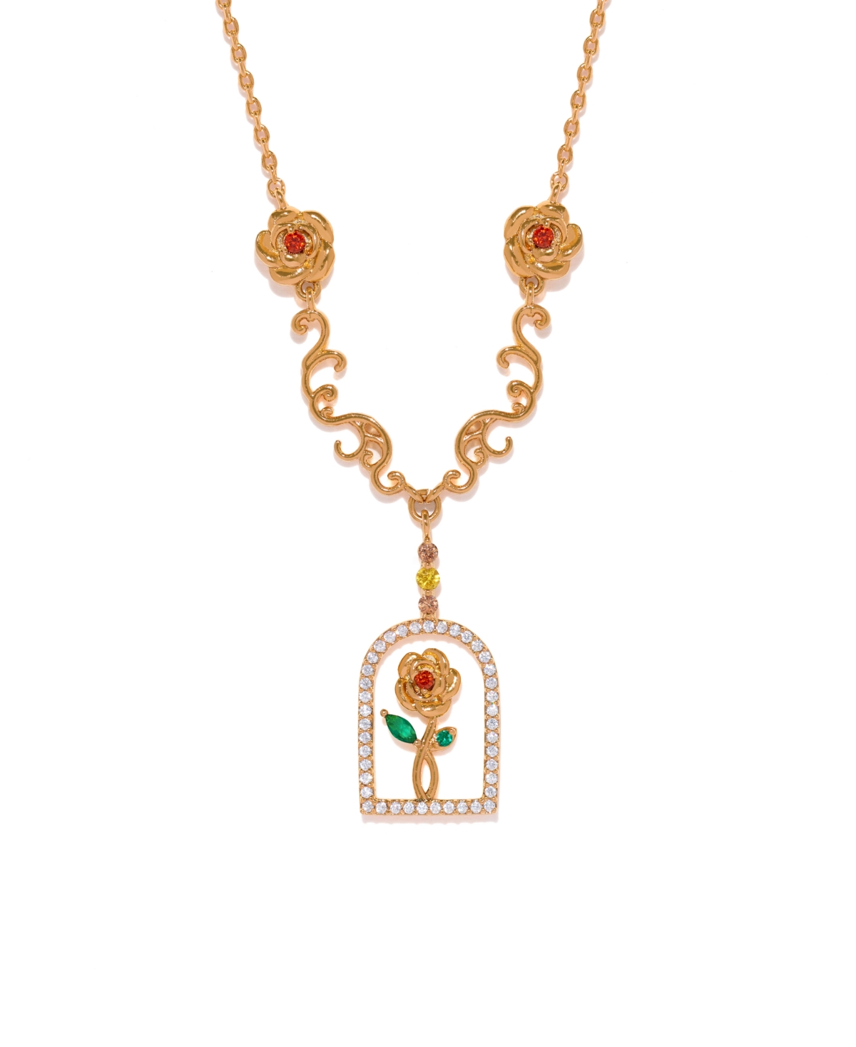 Click here for Girls Crew Crystal Disney Beauty the Beast Enchant... prices