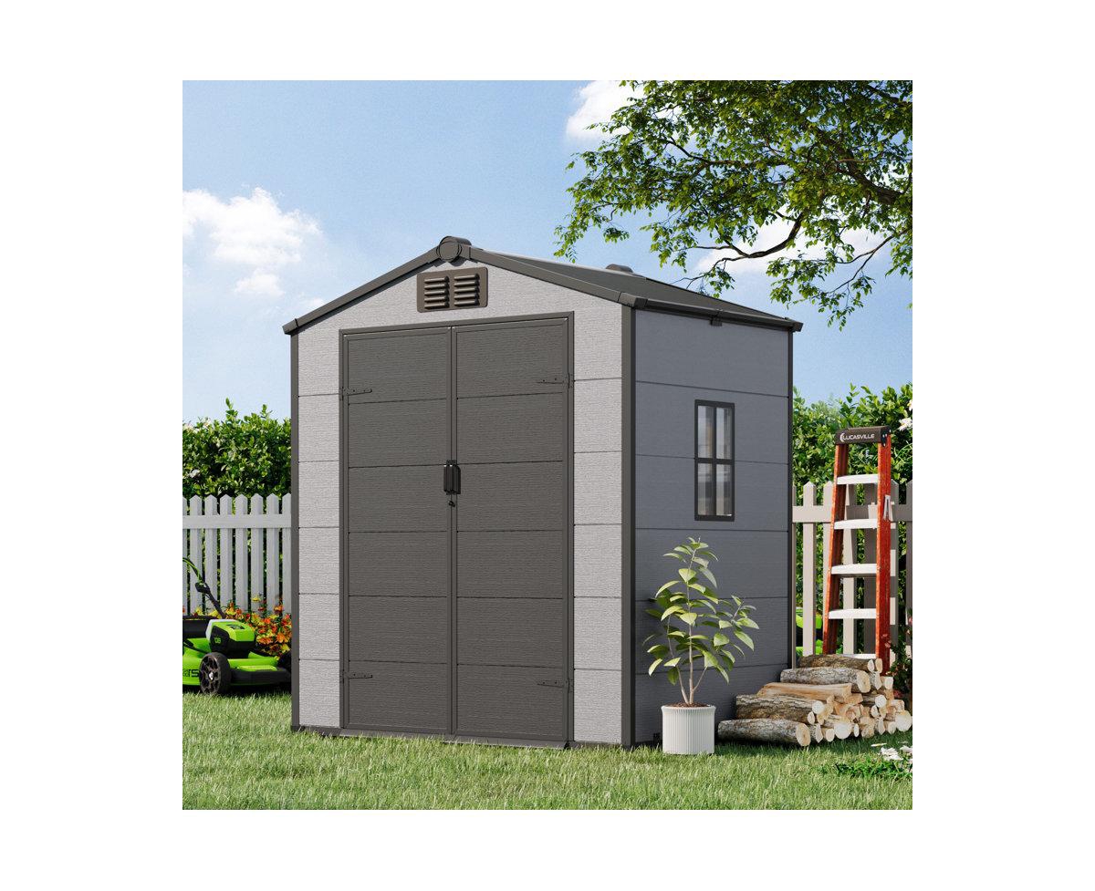 Click here for Erommy 6X4 Feet Outdoor Storage Shed  Weather-Resi... prices