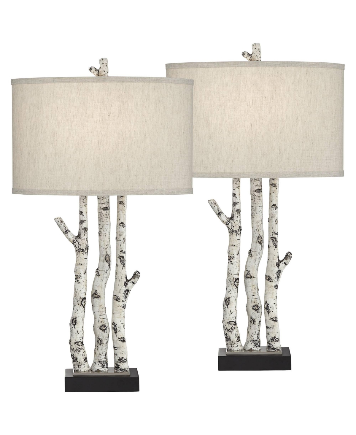 Click here for John Timberland White Forest 30 1/4 Tall Faux Birc... prices