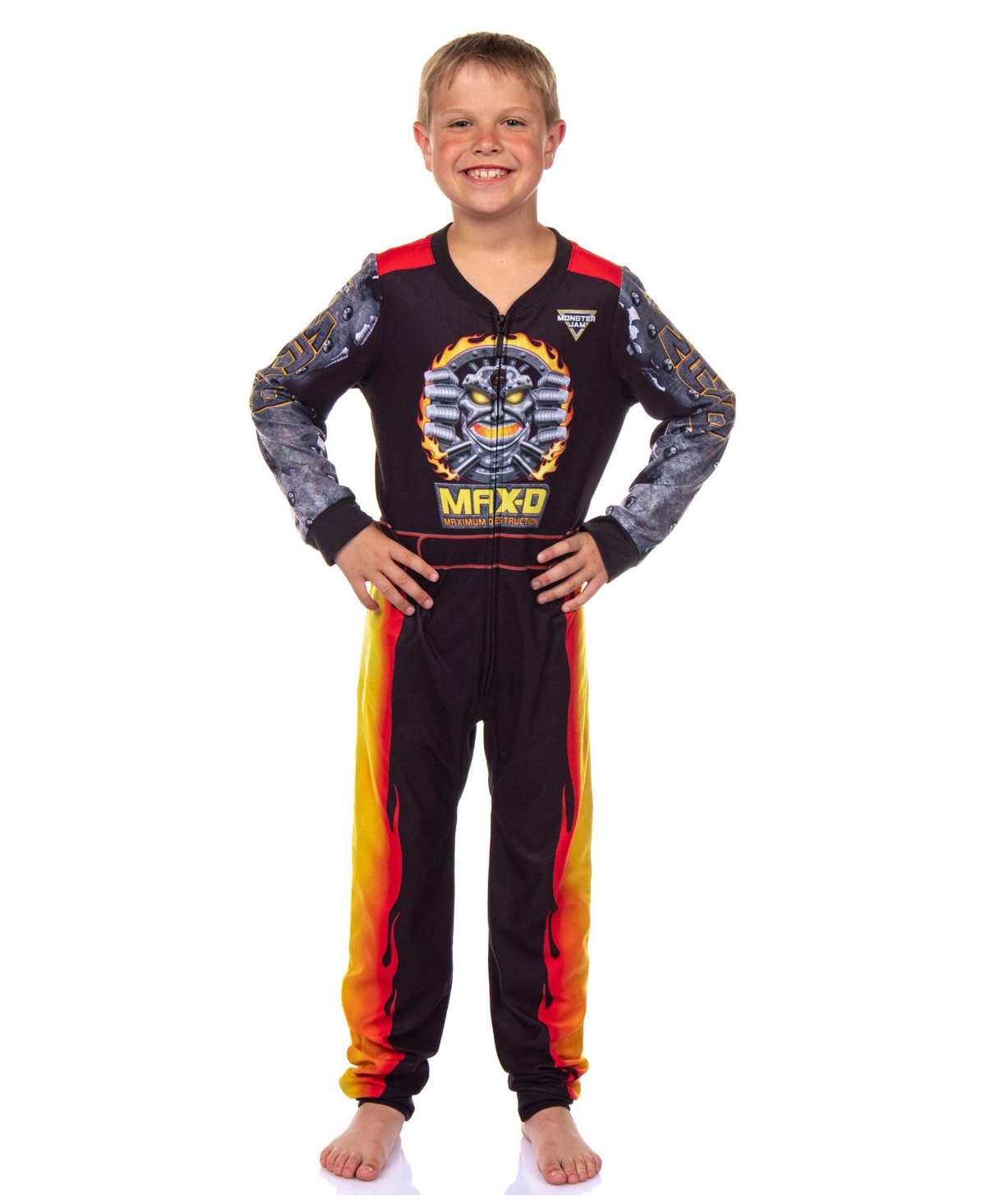 Click here for Monster Jam Big Boys (4-16) Union Suit Fleece Maxi... prices