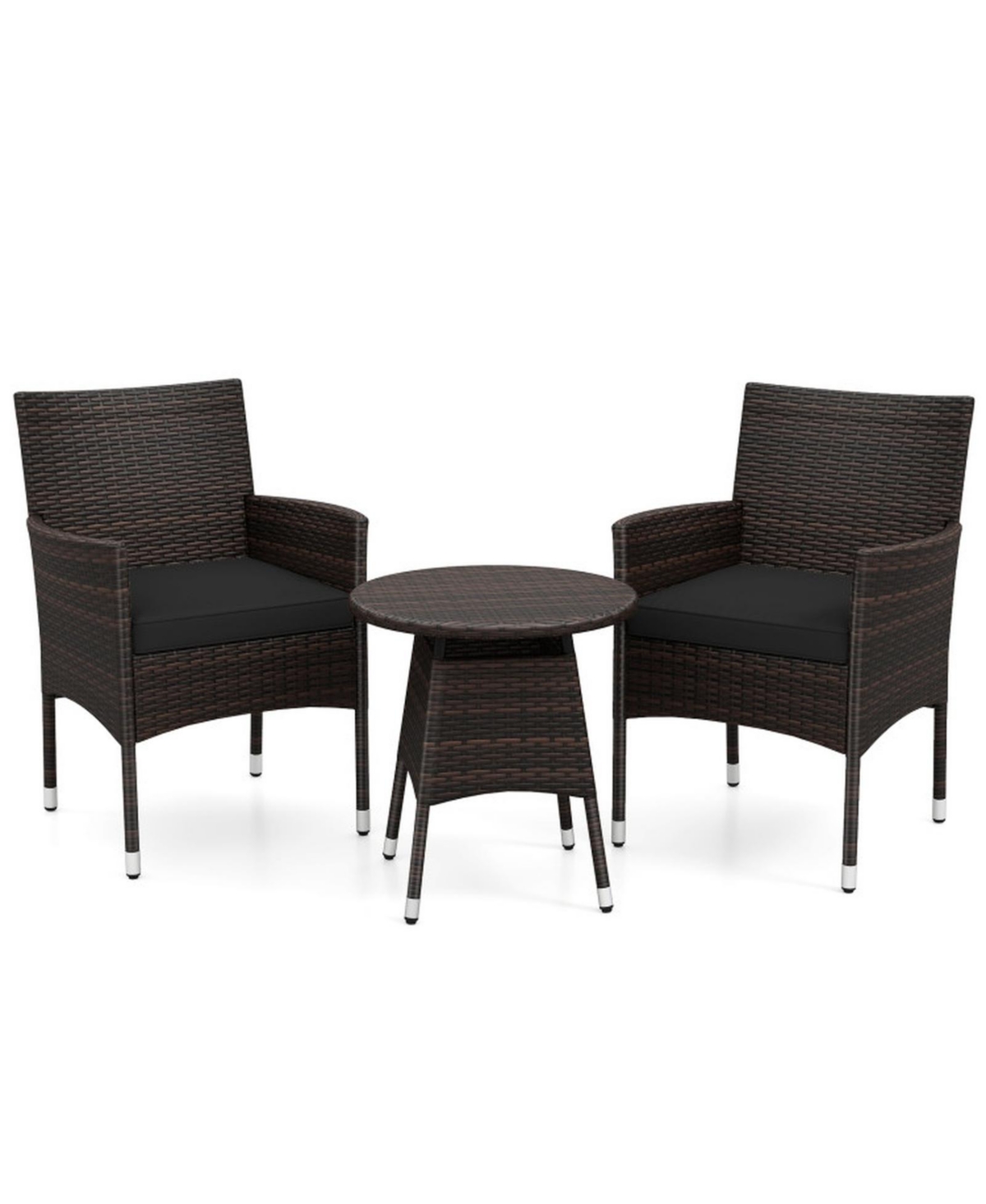 Click here for Sugift 3 Piece Patio Furniture Bistro Set for Porc... prices