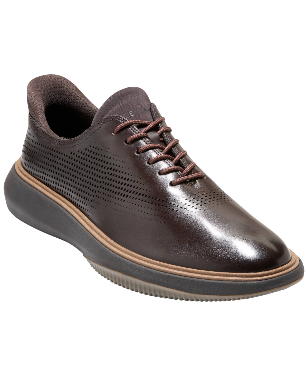 Click here for Cole Haan Mens Grand Phaze Laser Plain-Toe Oxfords... prices