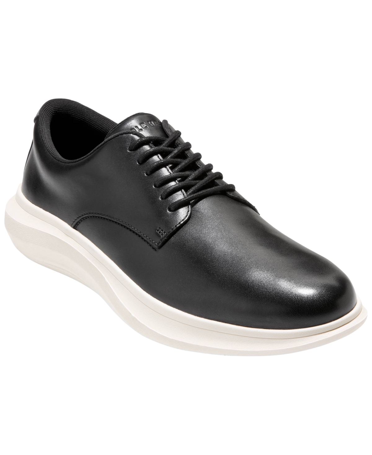 Click here for Cole Haan Mens Grand Aerion Plain Toe Oxfords - Bl... prices