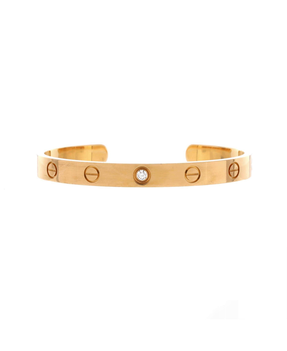 Click here for Pre-Owned Cartier Love 1 Diamond Cuff Bracelet - 1... prices