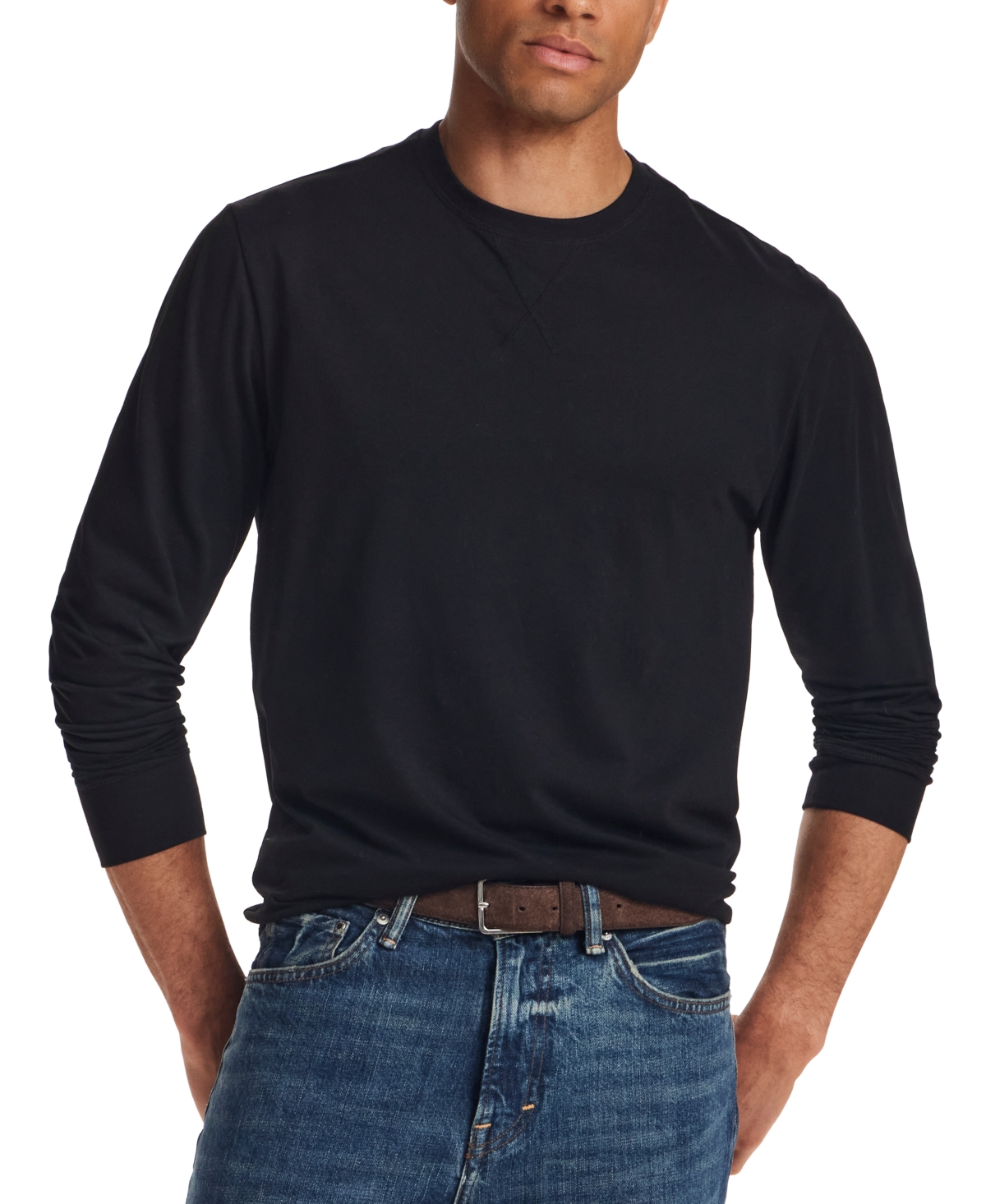 Click here for Weatherproof Vintage Mens Brushed Long Sleeve Crew... prices