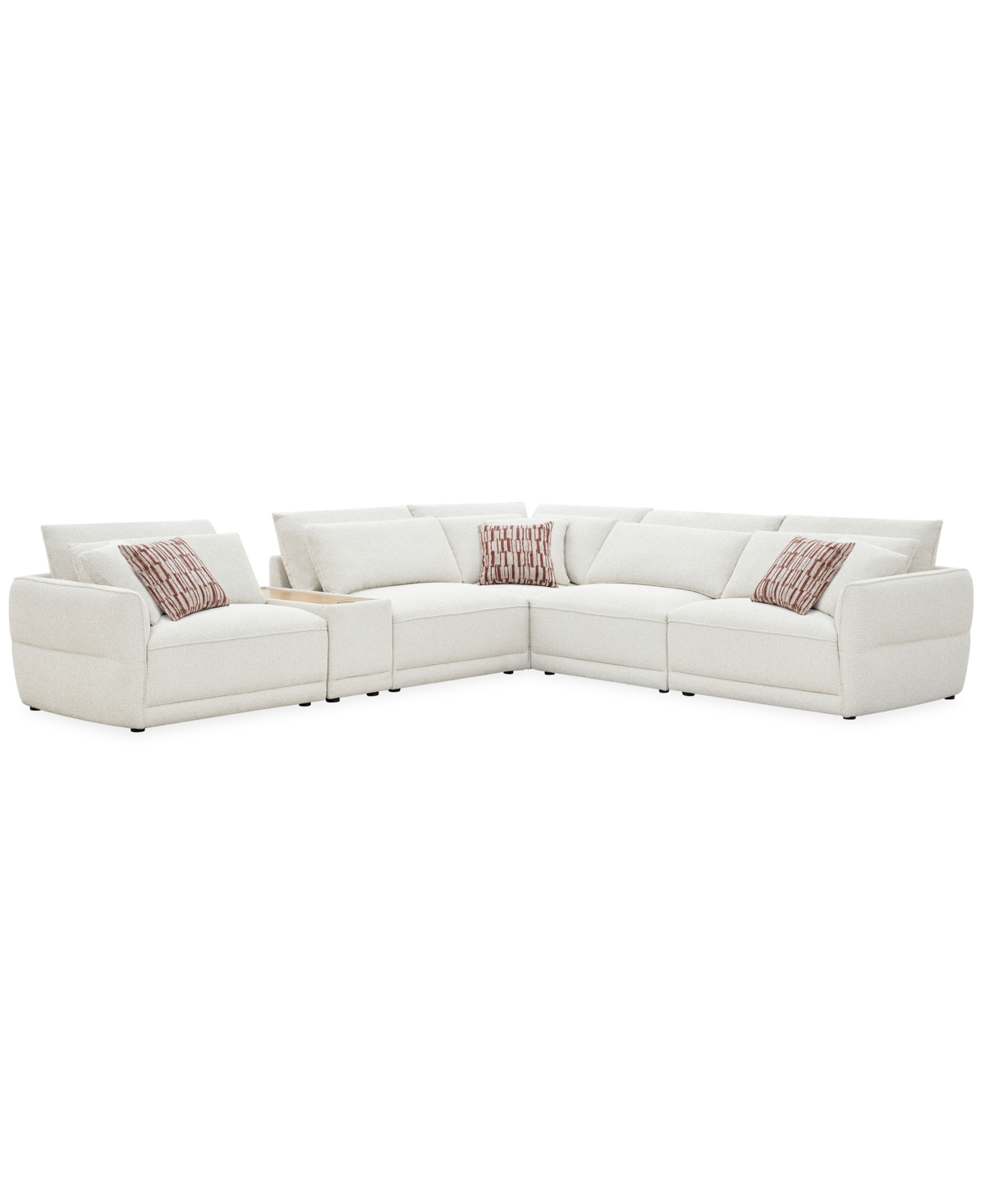 Click here for Evandro 6-Piece L-Shaped Sectional Sofa Set (Laf C... prices