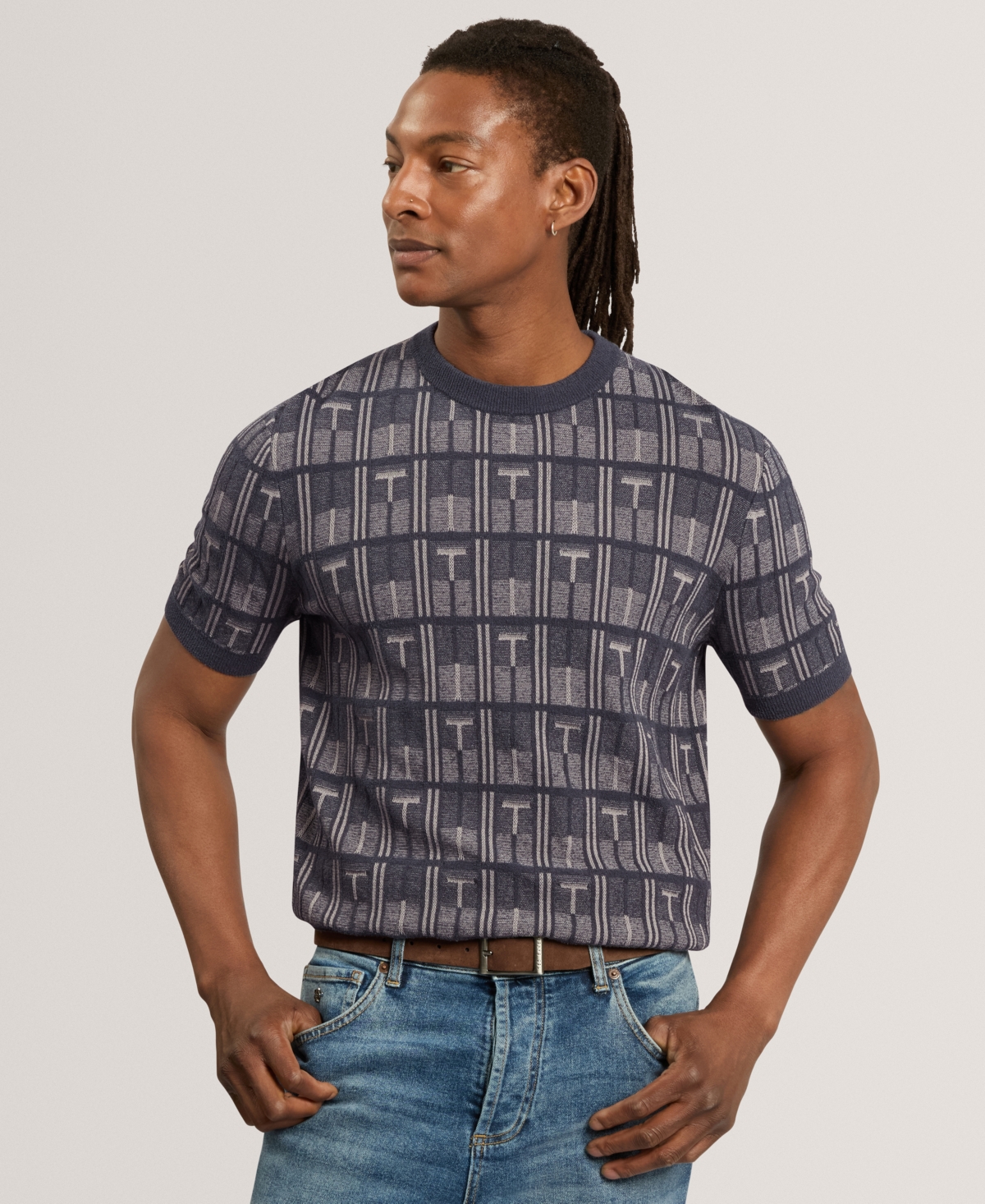 Click here for Ted Baker Mens Ted Baker Britton Crewneck T-Shirt... prices