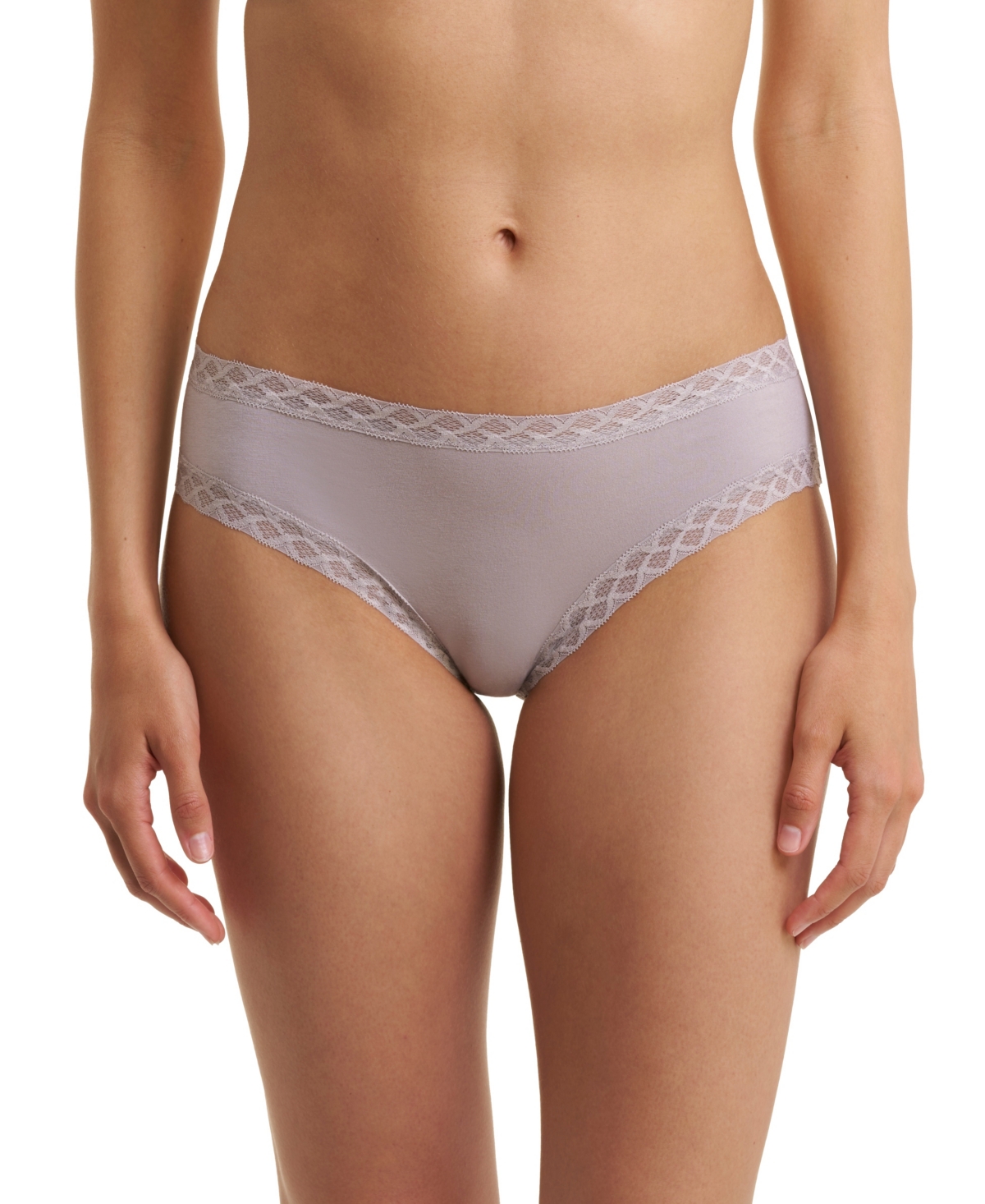 Click here for Natori Bliss Lace-Trim Cotton Brief Underwear 1560... prices