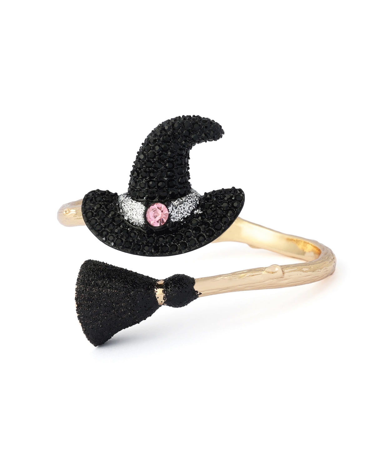 Click here for Betsey Johnson Faux-Stone Pretty Spooky Witchy Hat... prices