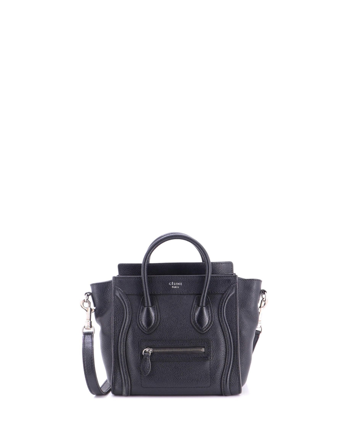 Click here for Pre-Owned Celine Nano Luggage Bag Grainy Leather -... prices