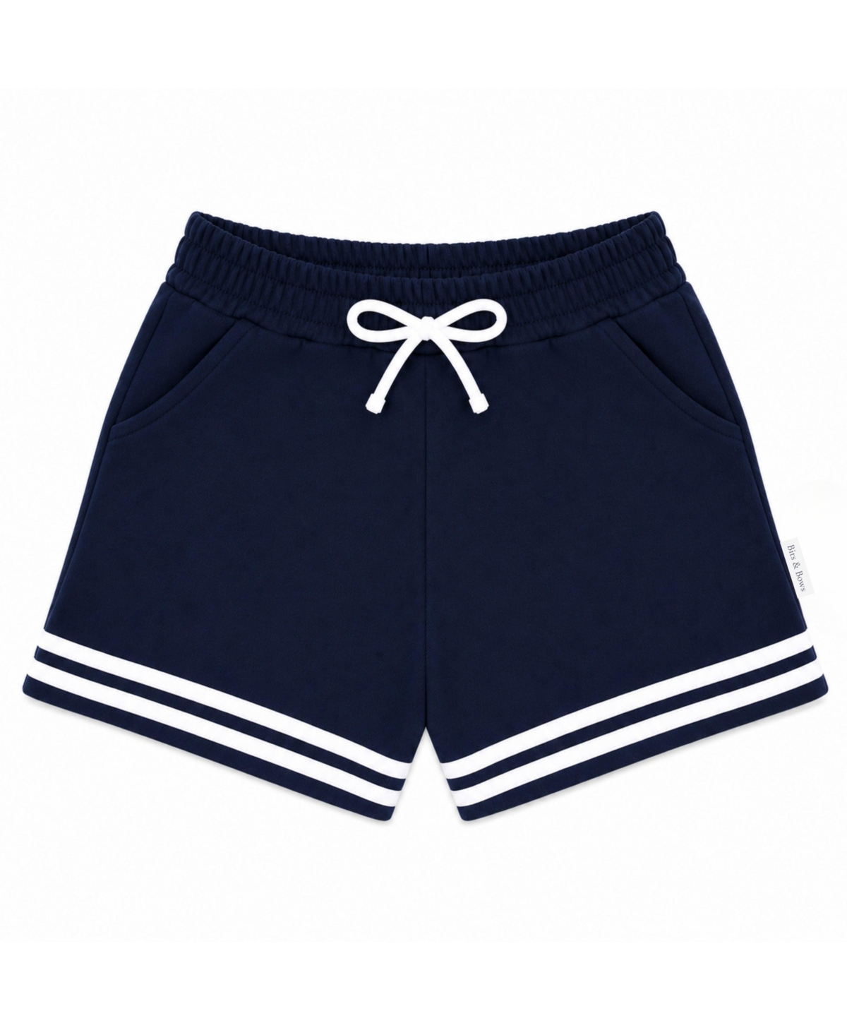 Click here for Bits & Bows Toddler Unisex Striped Varsity Shorts... prices