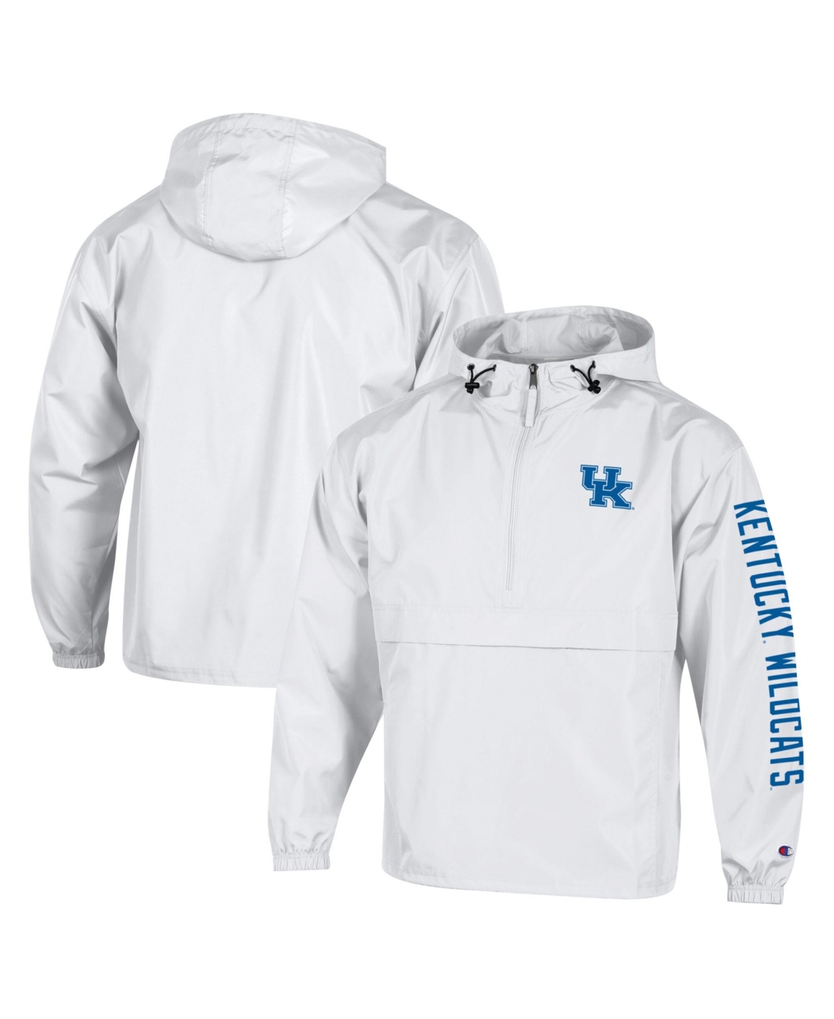 Click here for Champion Mens White Kentucky Wildcats Cloud Packab... prices