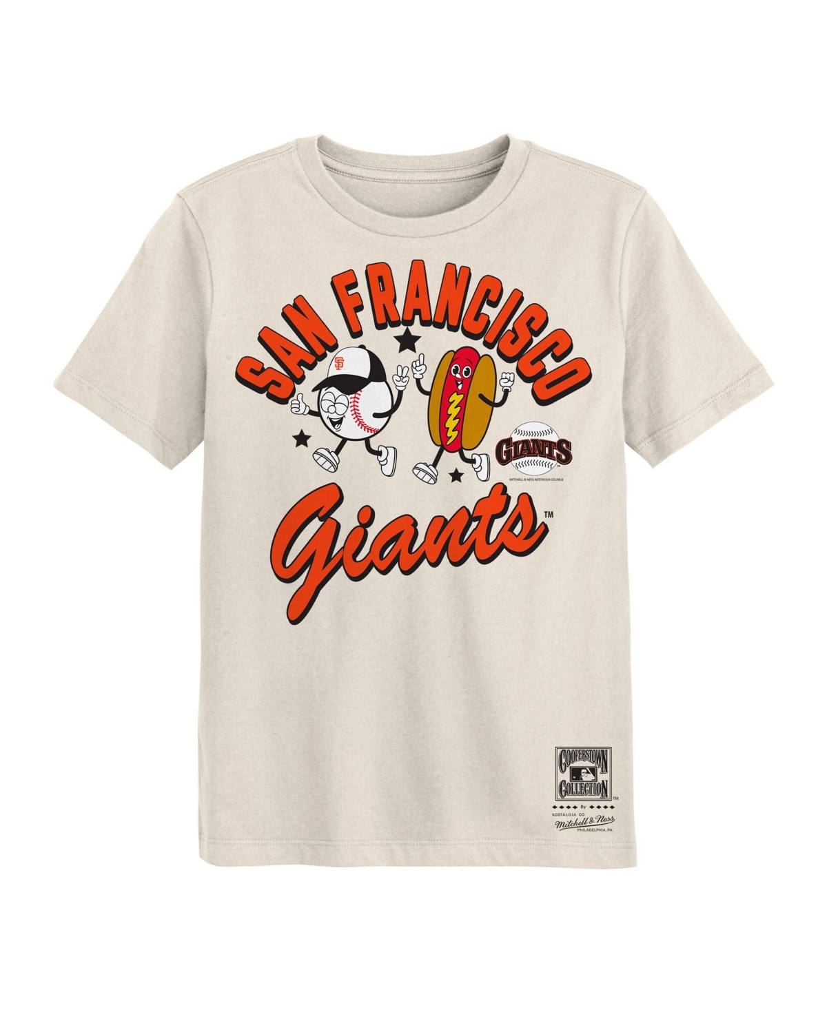 Click here for Mitchell & Ness Preschool Natural San Francisco Gi... prices