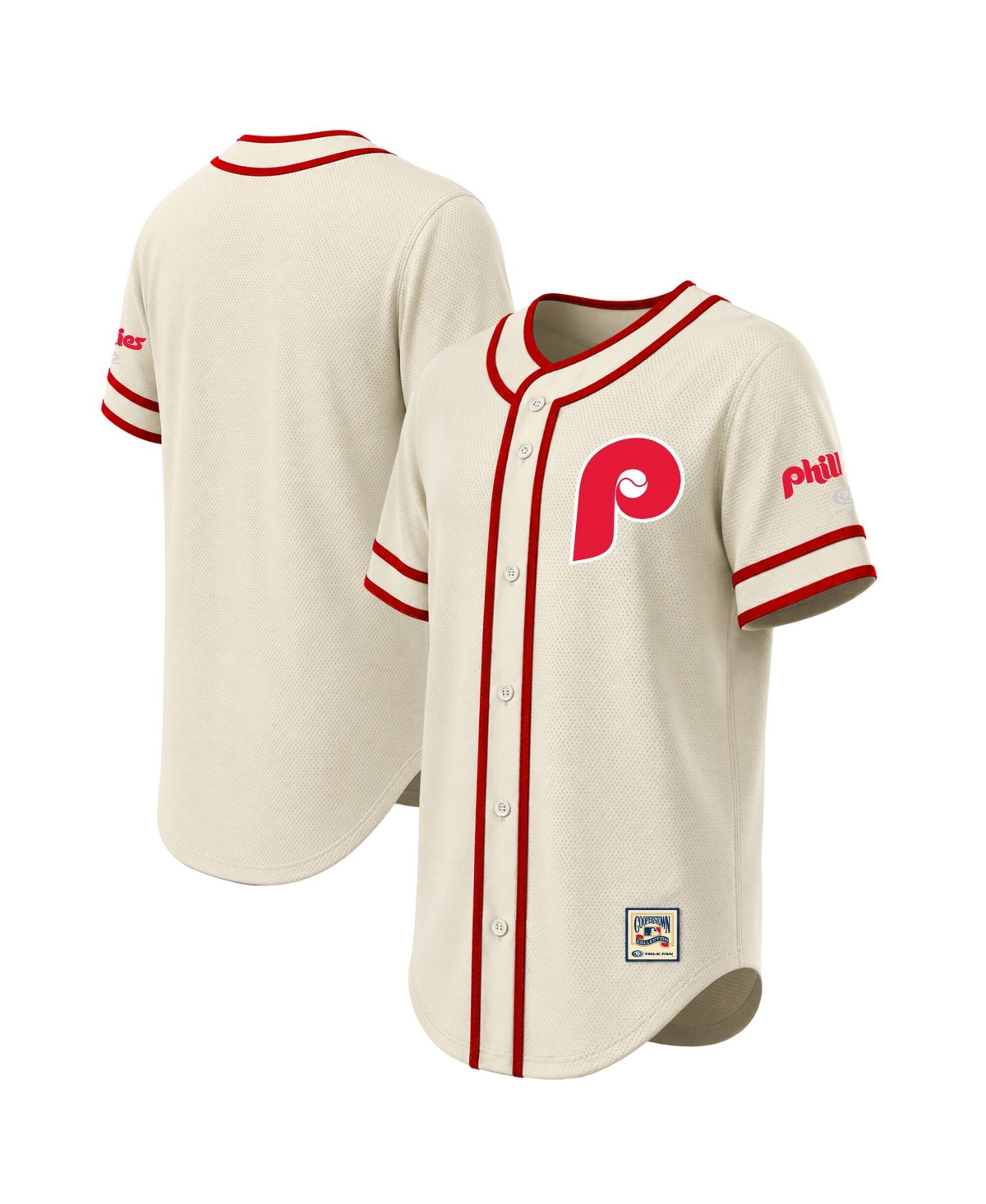 Click here for Stitches Mens Natural Philadelphia Phillies Throwb... prices