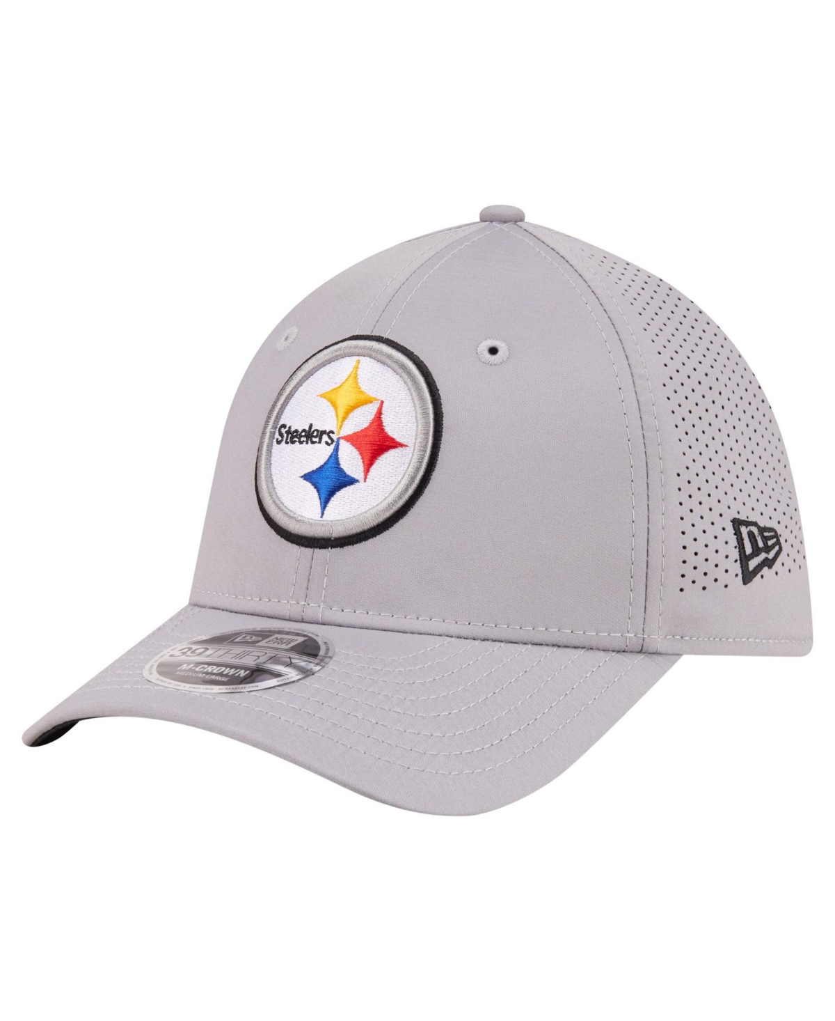 Click here for New Era Mens Gray Pittsburgh Steelers 39THIRTY M-C... prices