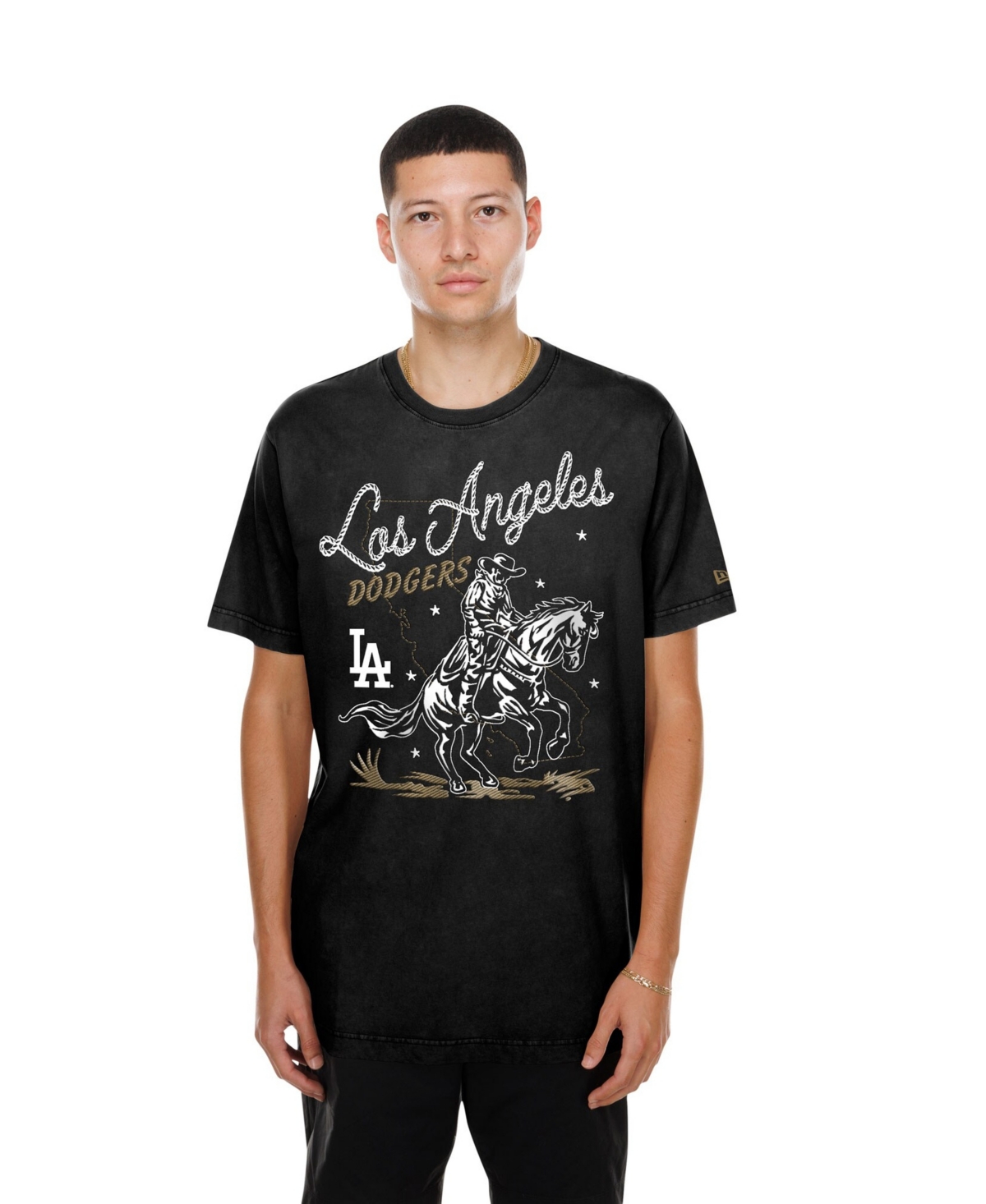 Click here for New Era Mens Black Los Angeles Dodgers Injection L... prices