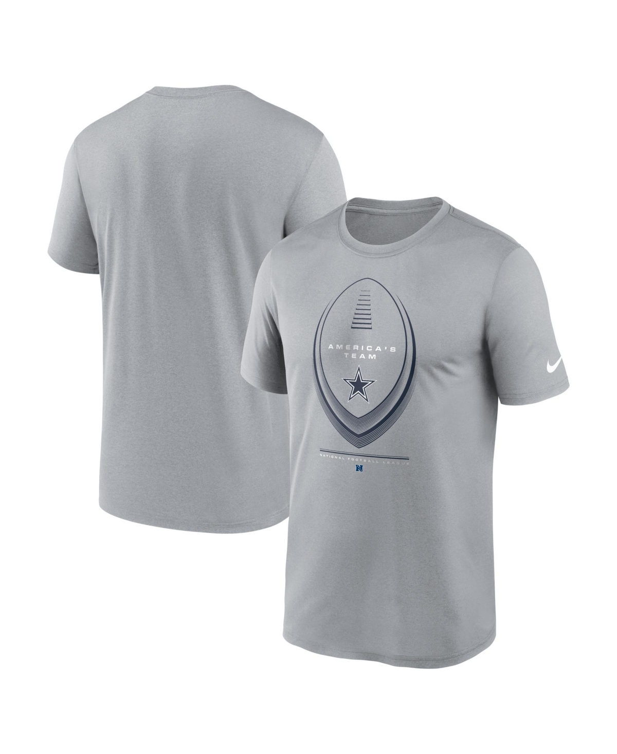 Click here for Nike Mens Gray Dallas Cowboys Legend Icon Dri-fit... prices
