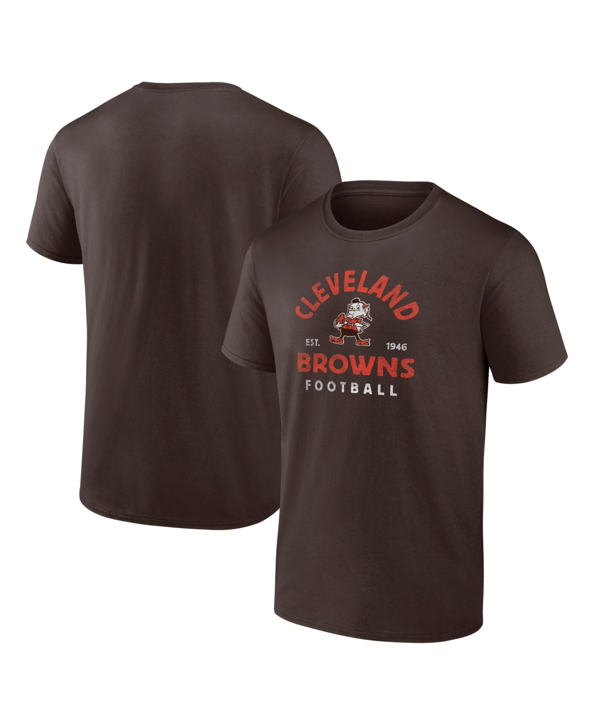 Click here for Logo Athletic Mens Brown Cleveland Browns Arch T-S... prices