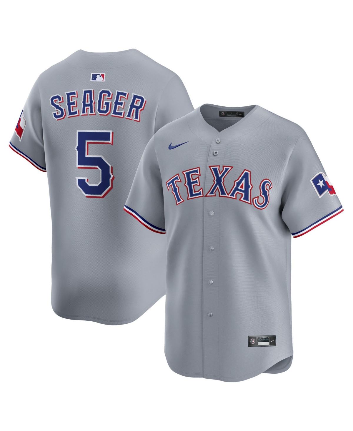 Click here for Nike Mens Corey Seager Gray Texas Rangers Road Lim... prices