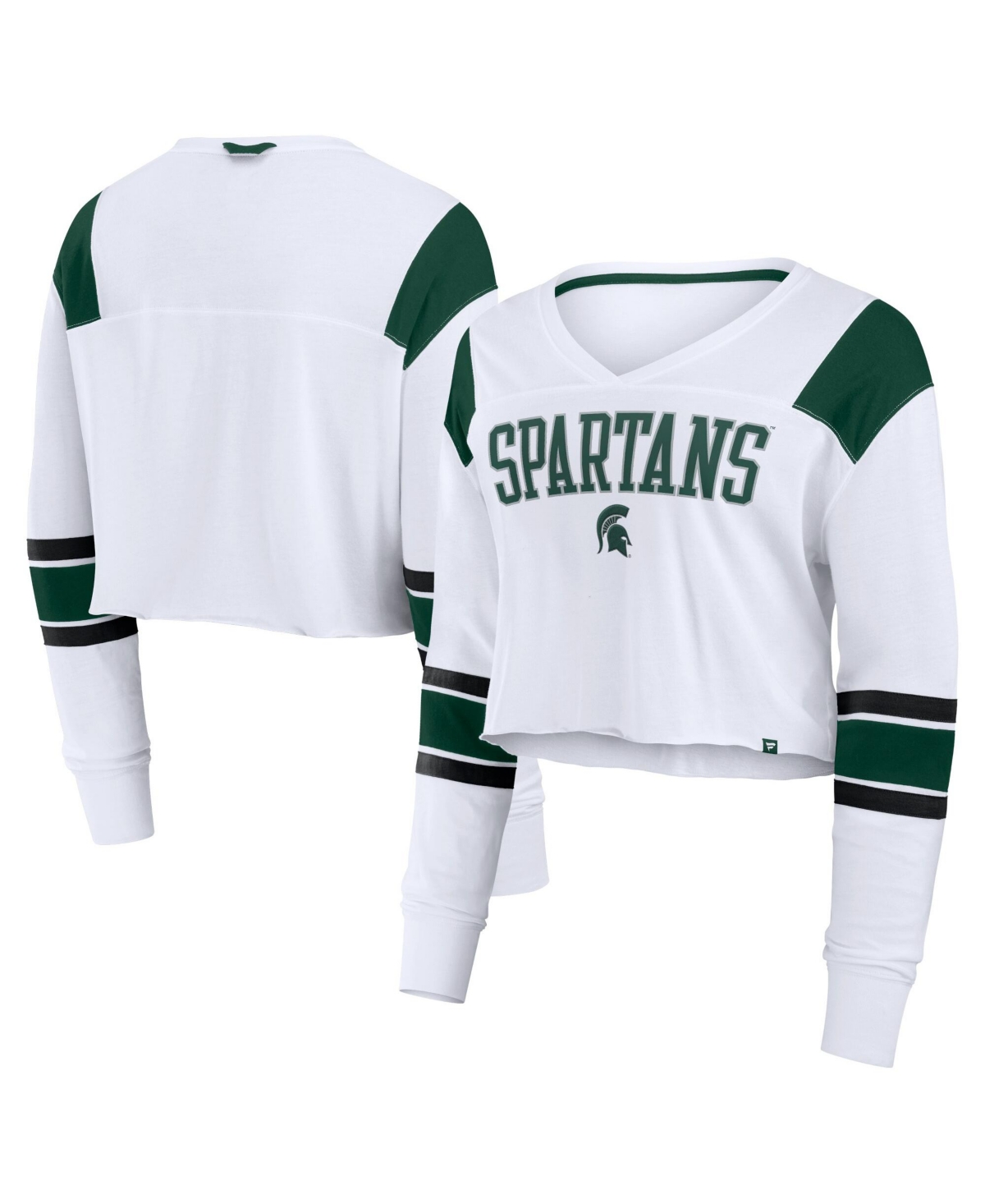 Click here for Fanatics Womens White Michigan State Spartans Trai... prices