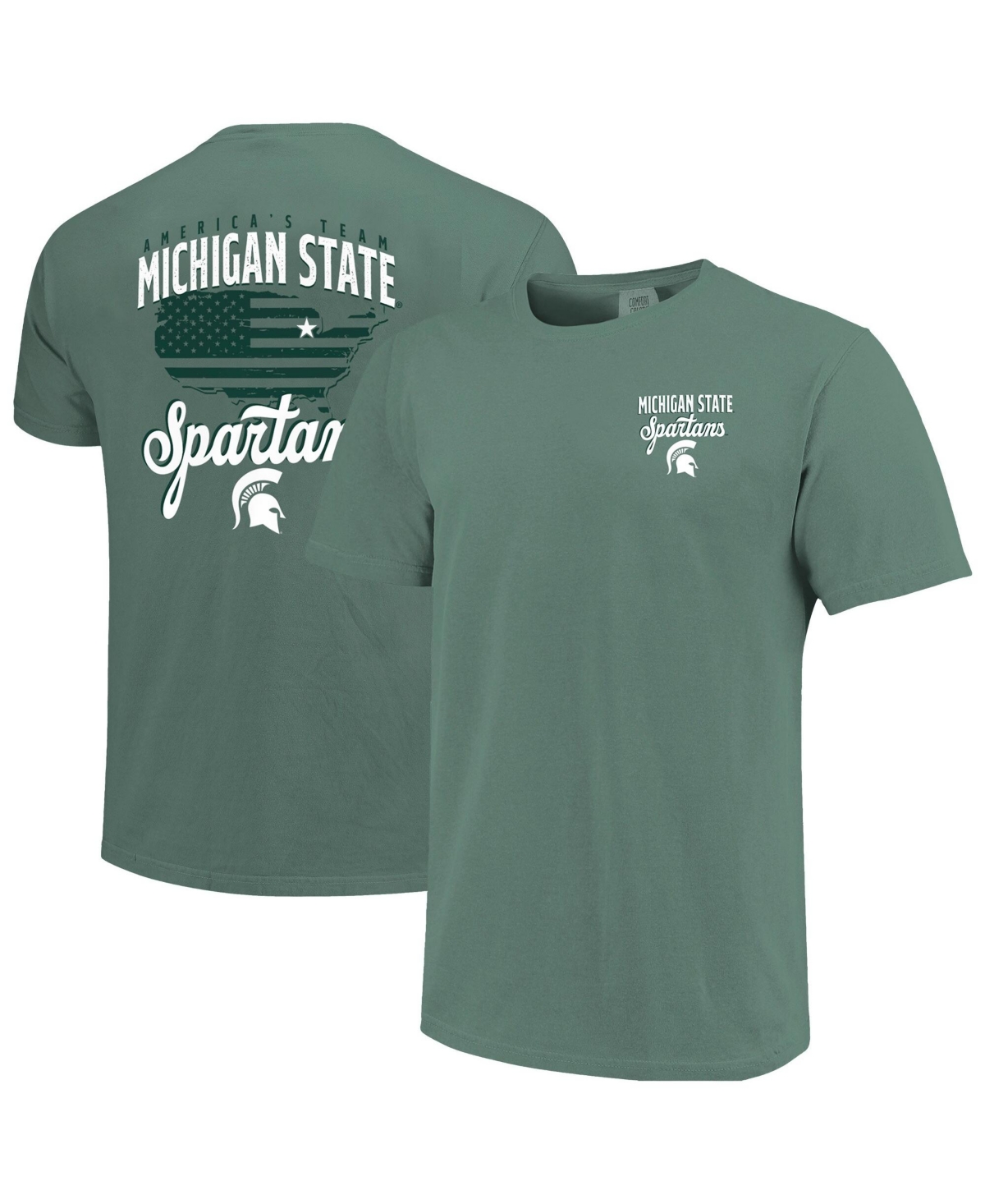 Click here for Image One Mens Green Michigan State Spartans Ameri... prices