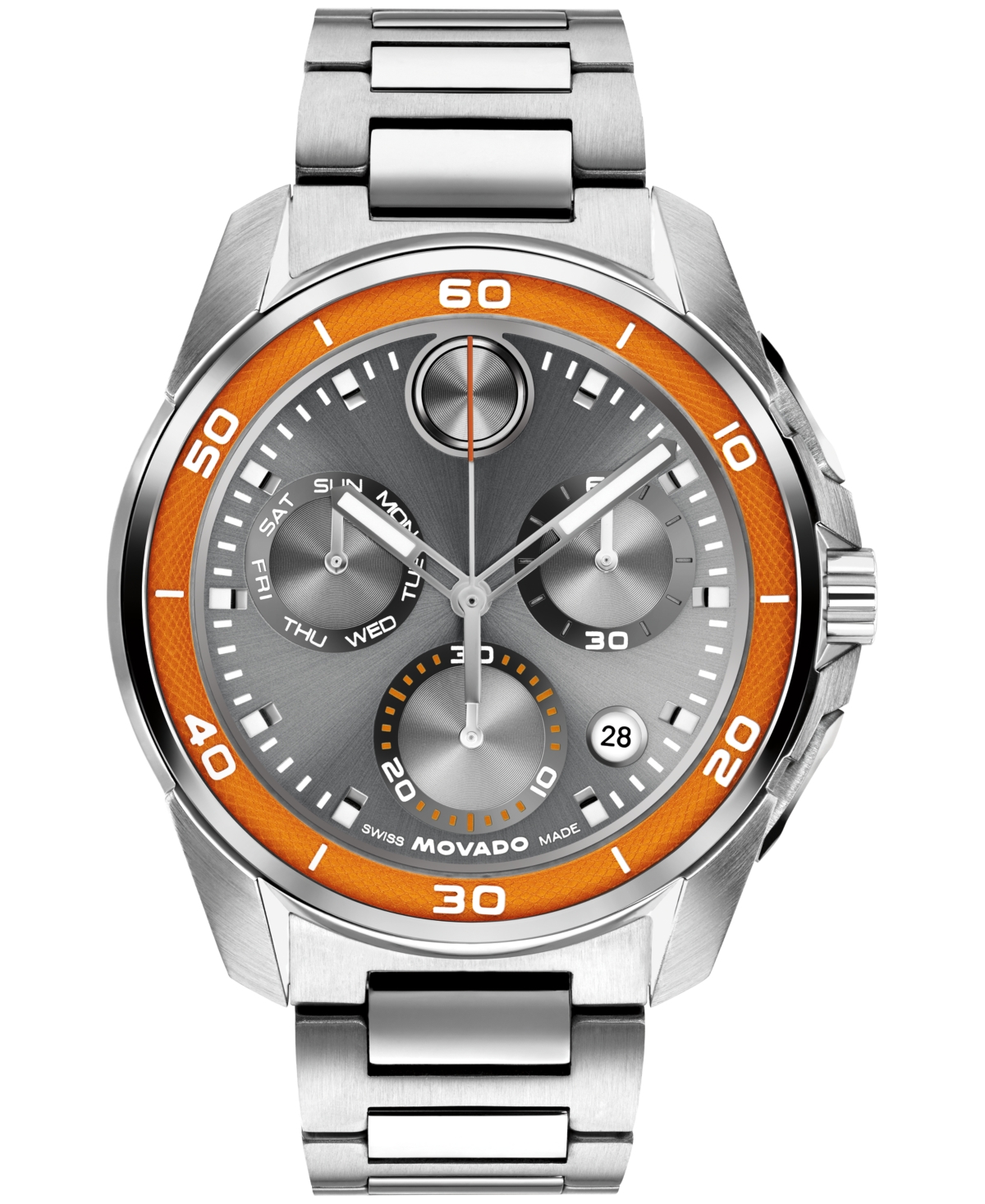 Click here for Movado Mens Bold Verso S Swiss Quartz Chrono Stain... prices