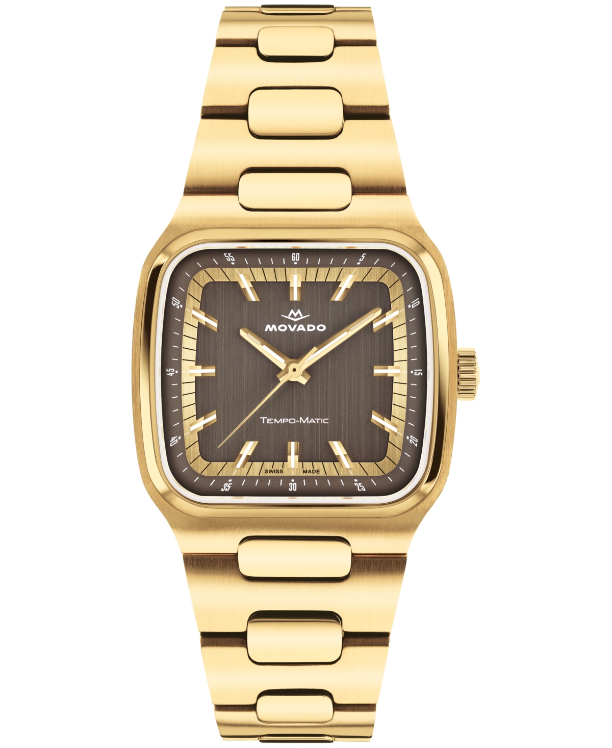 Click here for Movado Mens Tempomatic Swiss Automatic Ionic Plate... prices