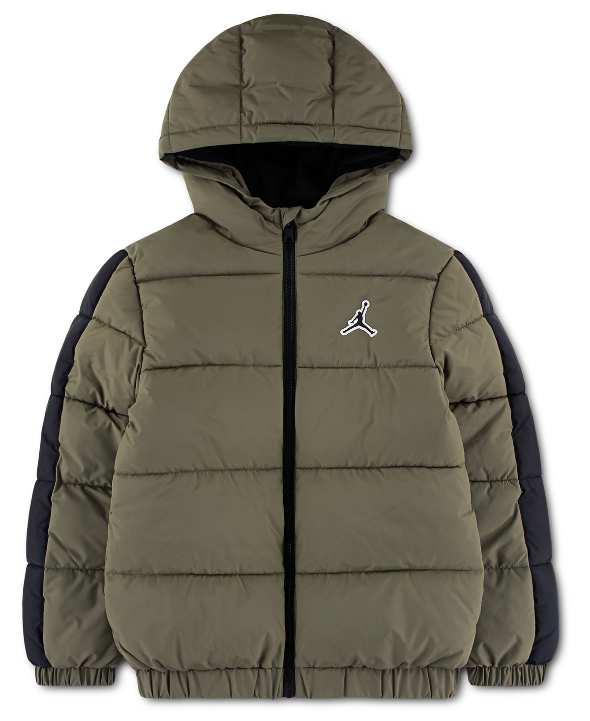 Click here for Jordan Boys 8-20 Colorblock Long-Sleeve Puffer Jac... prices