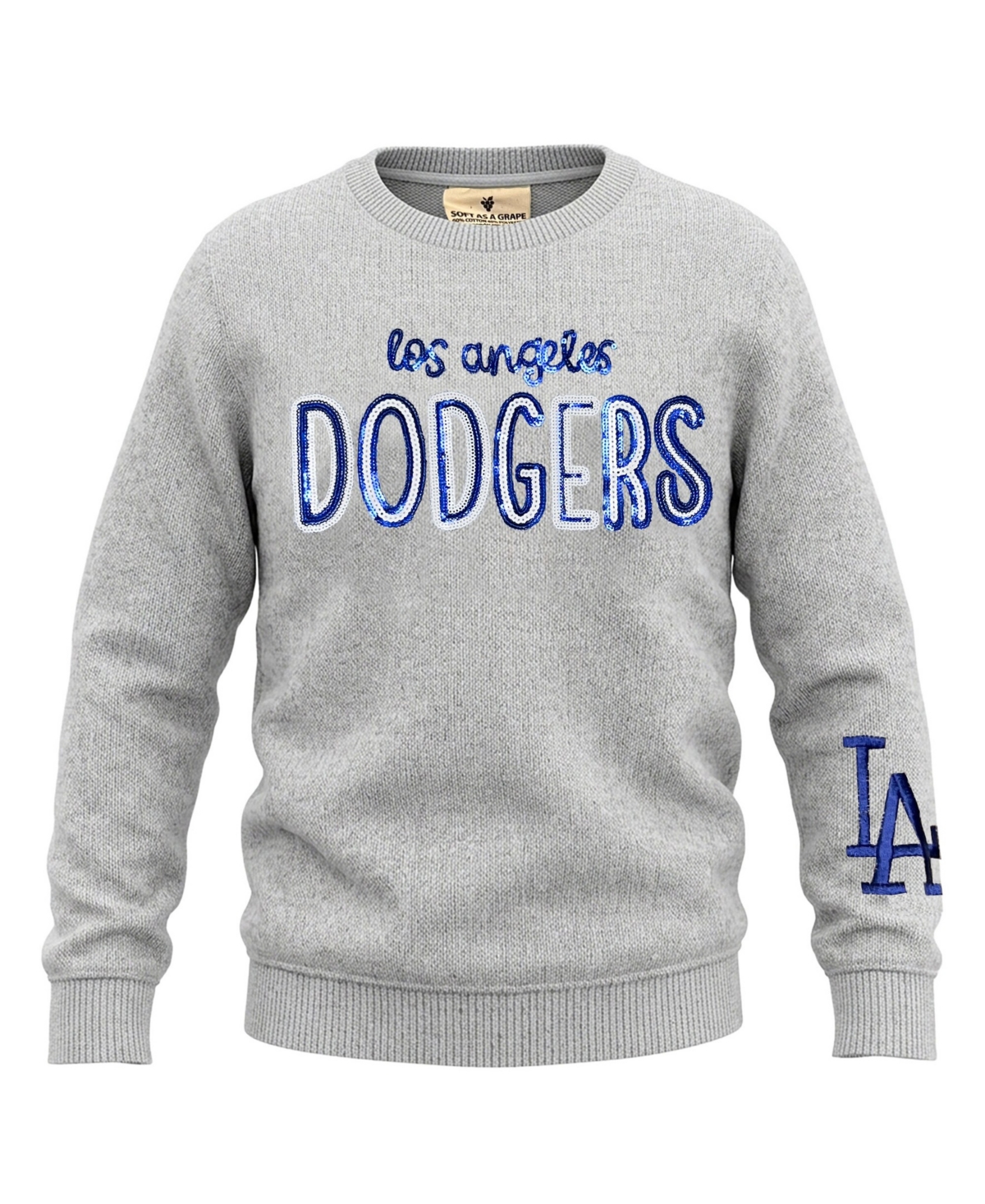 Click here for Soft As A Grape Big Girls Heather Gray Los Angeles... prices