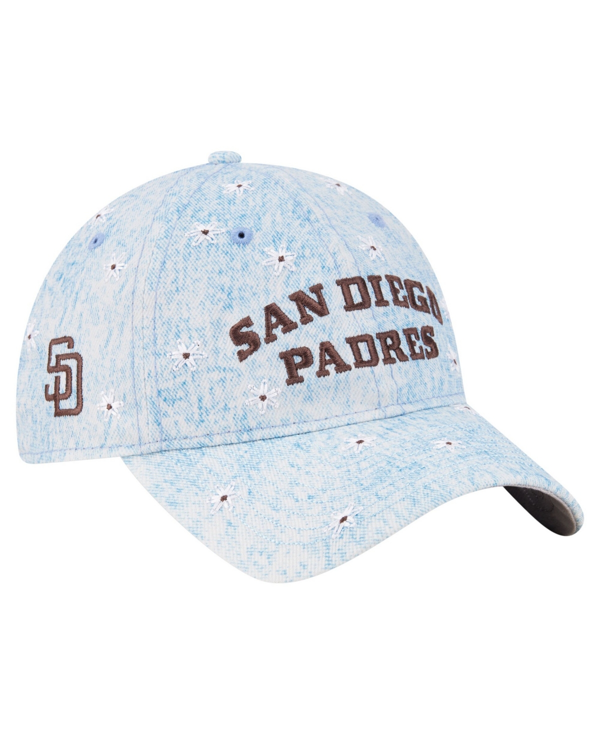 Click here for New Era Womens Light Blue San Diego Padres Daisy A... prices