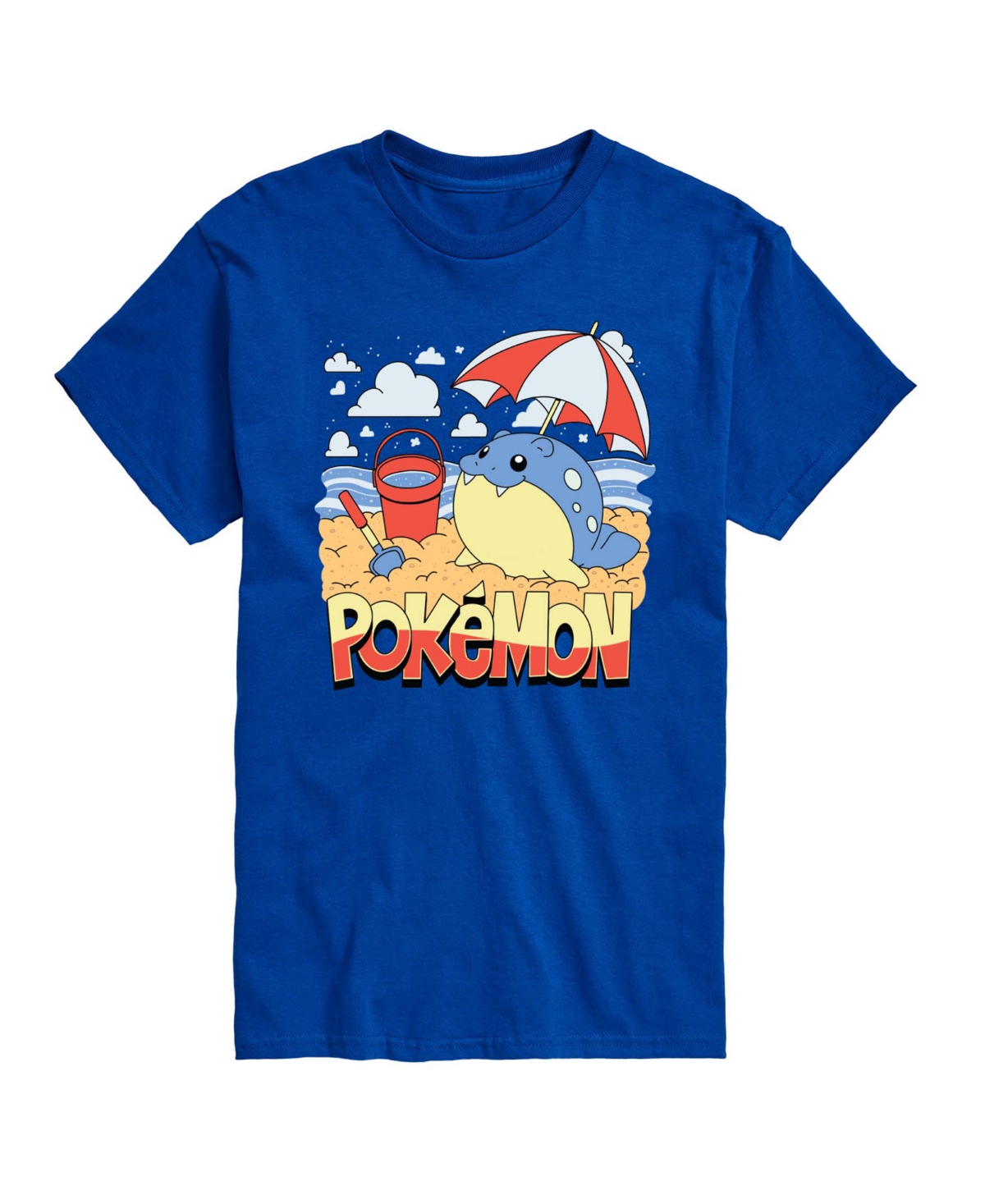 Click here for Airwaves Mens Pokemon Beach Graphic T-Shirt - Roya... prices
