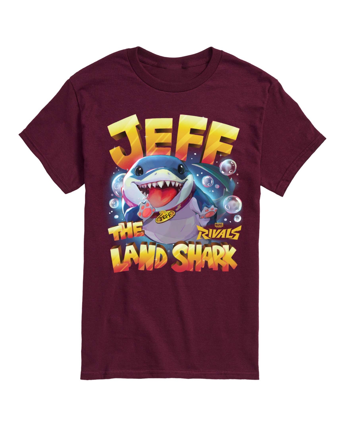 Click here for Airwaves Mens Marvel Rivals Jeff The Landshark Gra... prices