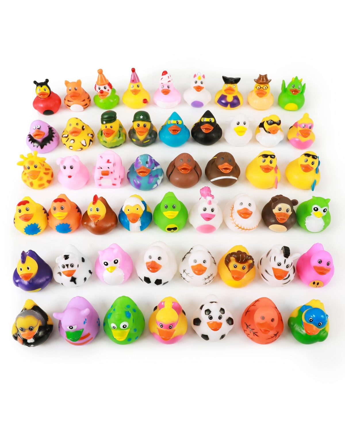 Click here for Gnuadz 50 Pack Rubber Duck Bath Toy Party Favors -... prices