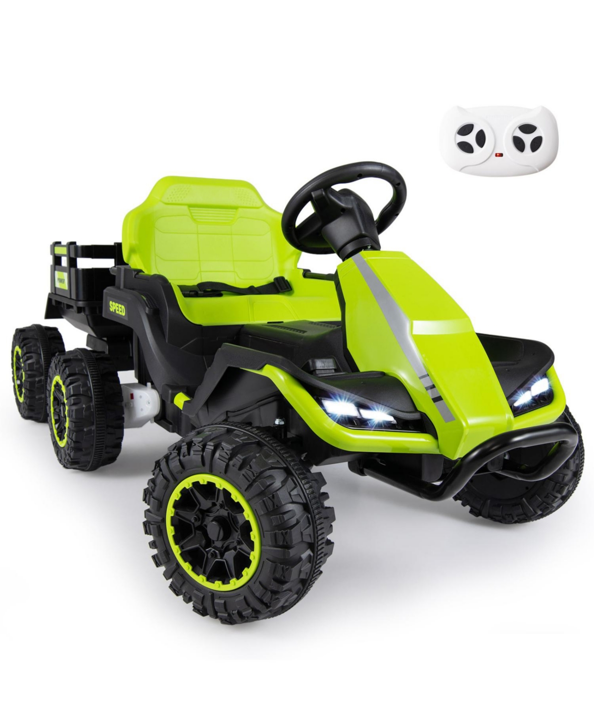 Click here for Slickblue Kids Tractor Ride-On 24V with Detachable... prices