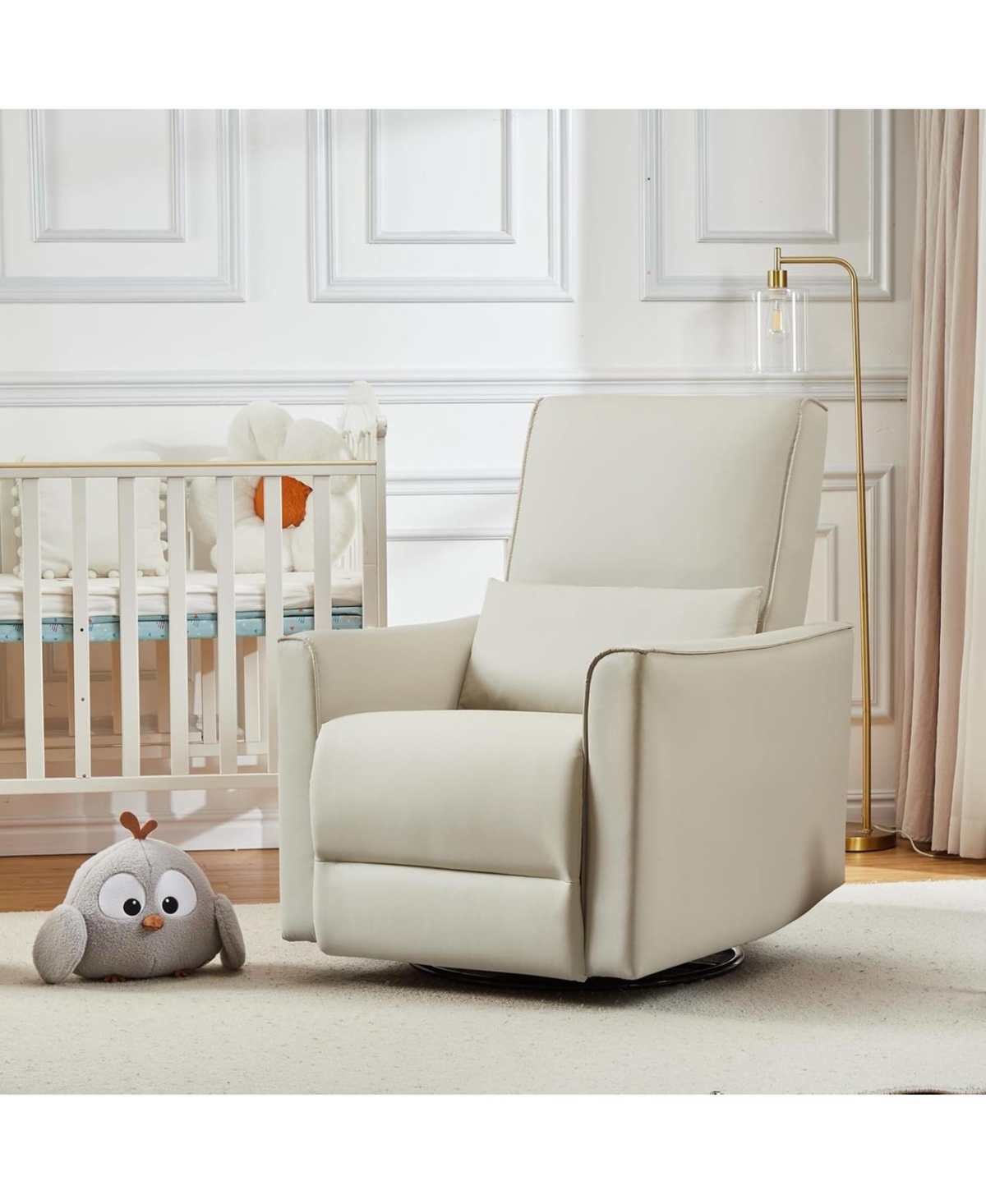 Click here for gaomon 360Â° Swivel Glider Recliner Chair  Upholst... prices