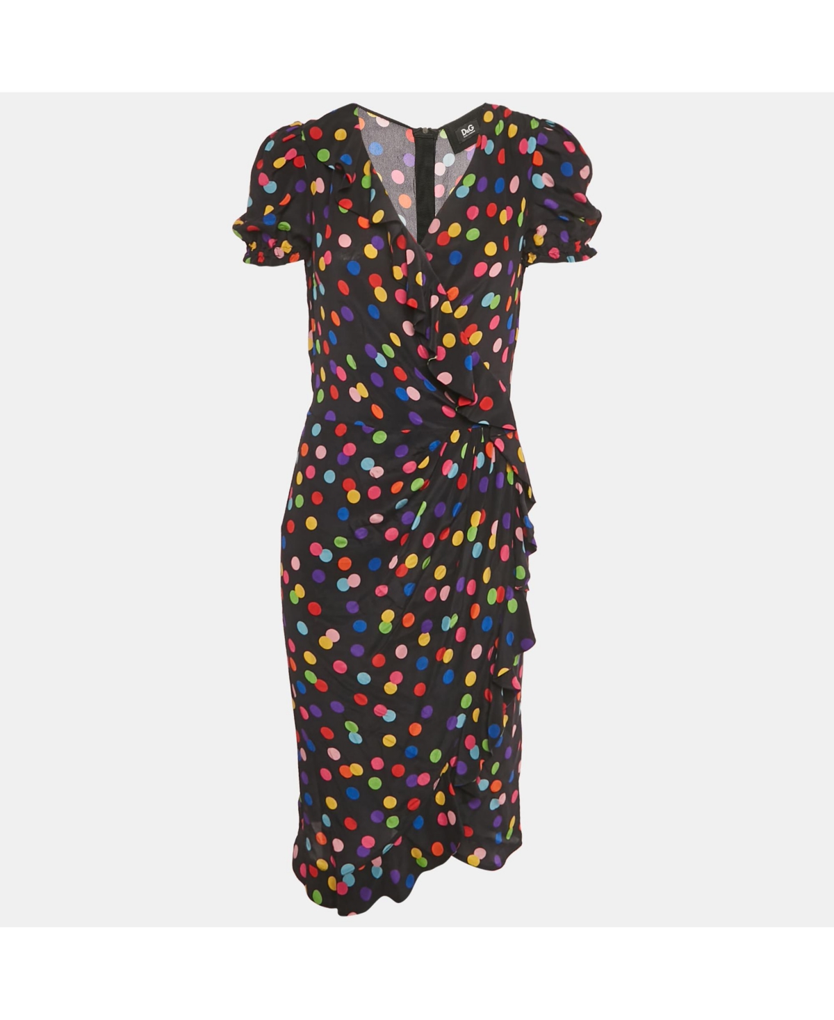 Click here for Pre-Owned Dolce & Gabbana Womens Polka Dot Printed... prices