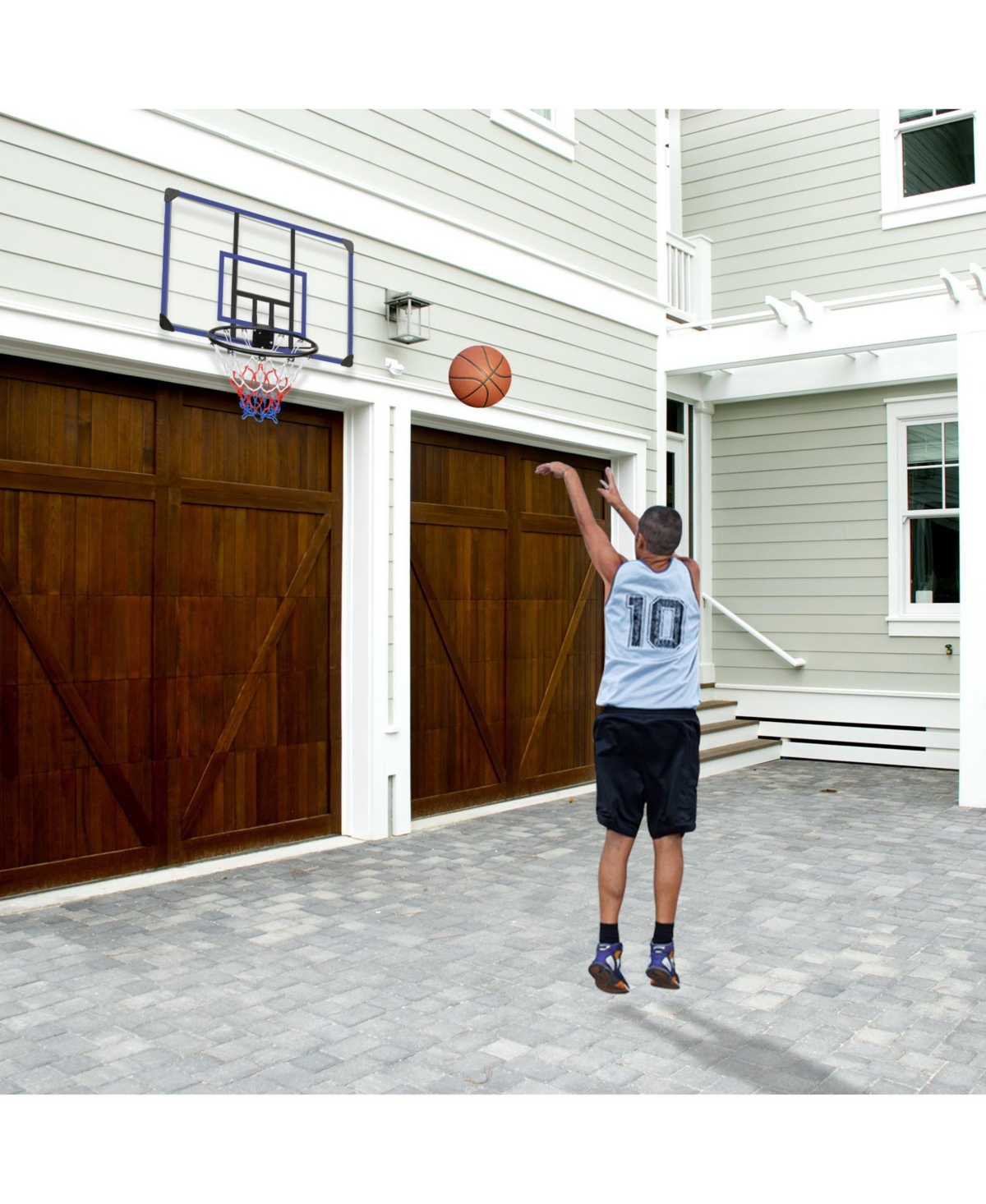 Click here for Zeny Wall-mounted basketball hoop  shatterproof ba... prices