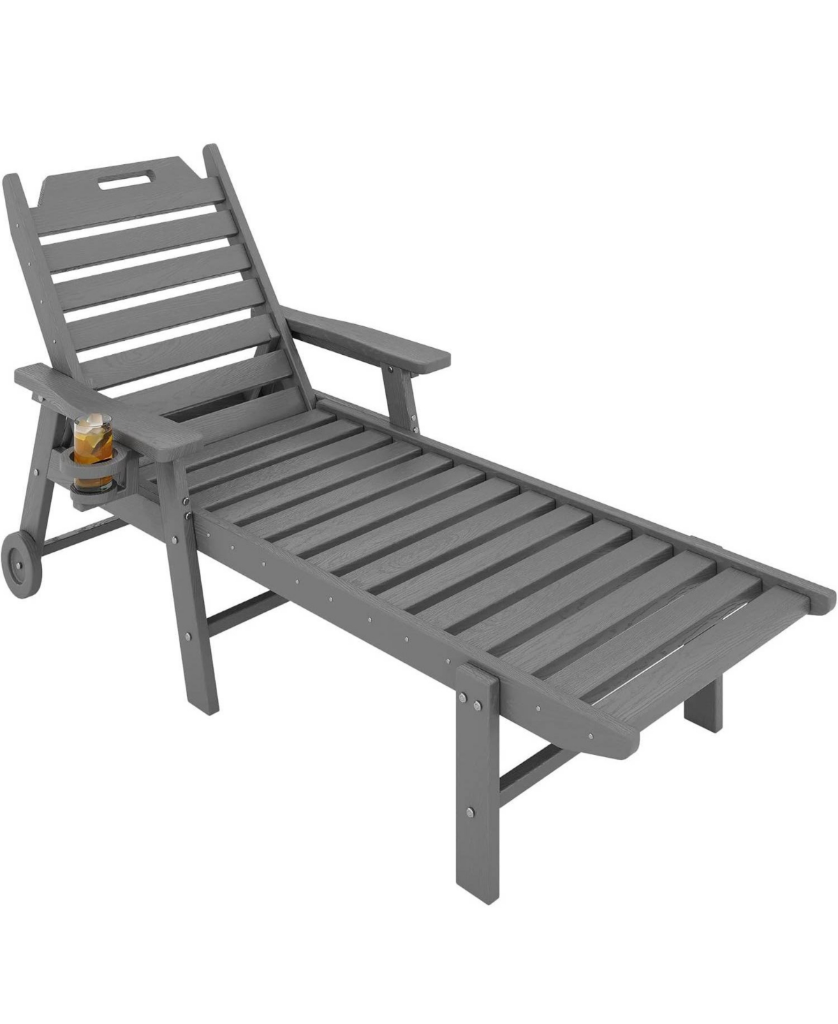 Click here for gaomon All-Weather Chaise Hdpe Lounge Chair  Built... prices
