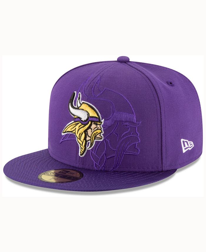 New Era Minnesota Vikings Sideline 59FIFTY Cap - Macy's