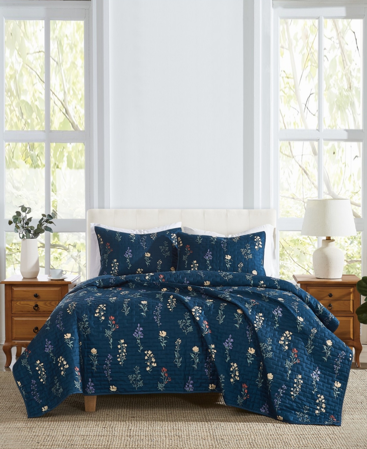 Click here for Cannon Avery Floral 2-Piece Quilt Set  Twin/Twin X... prices