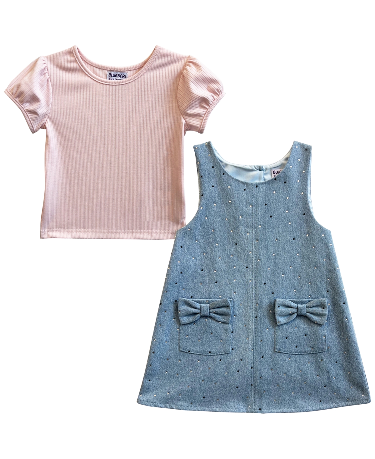 Click here for Blueberi Boulevard Girls 2T-6X Sleeveless Chambray... prices