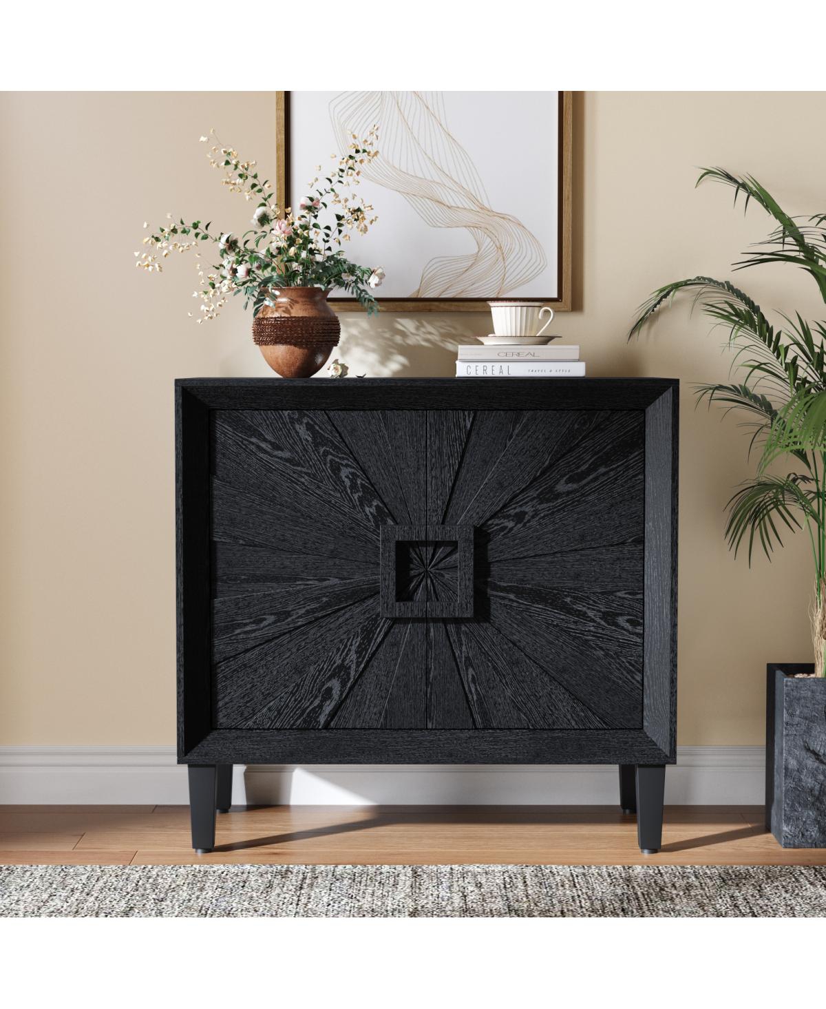 Click here for Streamdale Furniture Mid-Century Sunburst 2-Door C... prices