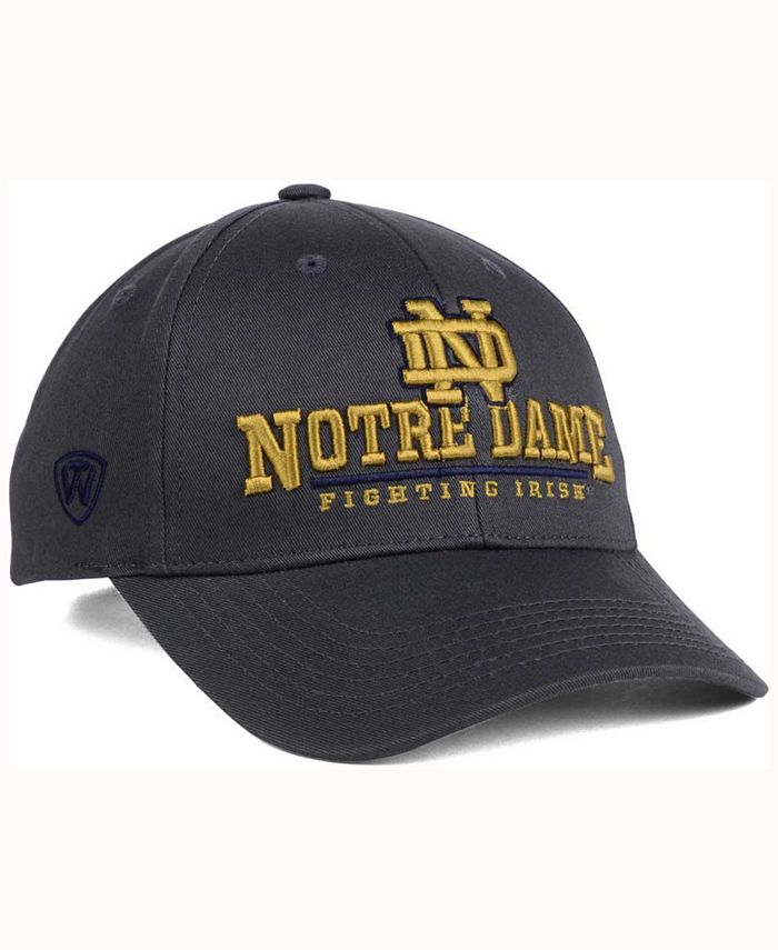 Top of the World Notre Dame Fighting Irish Charcoal Teamwork Snapback ...