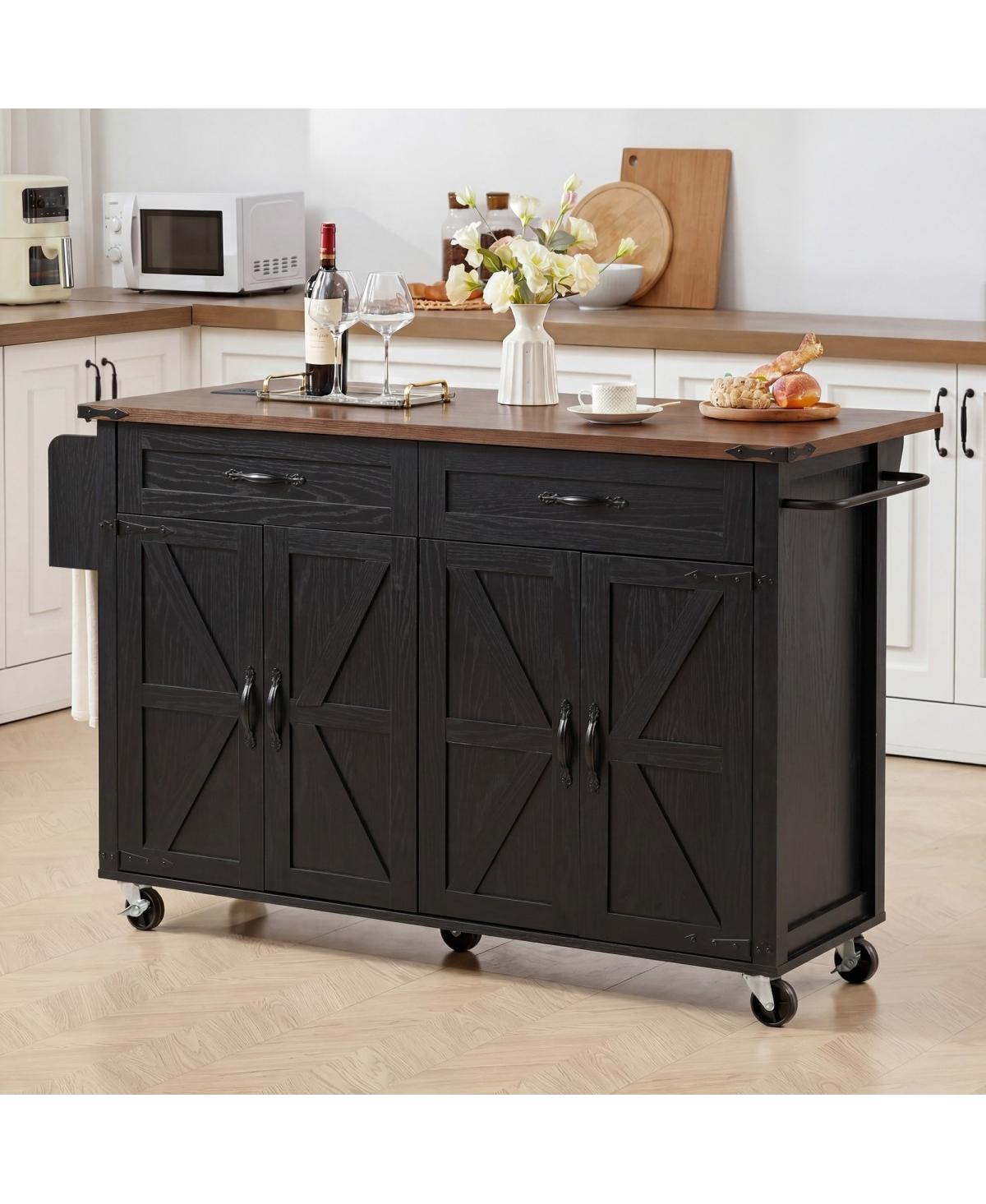 Click here for Streamdale Furniture Farmhouse Kitchen Island with... prices