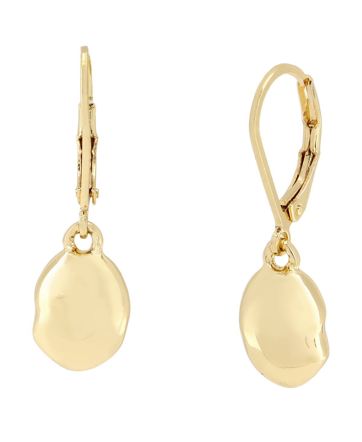 Click here for Robert Lee Morris Soho Silver Bean Drop Earrings -... prices