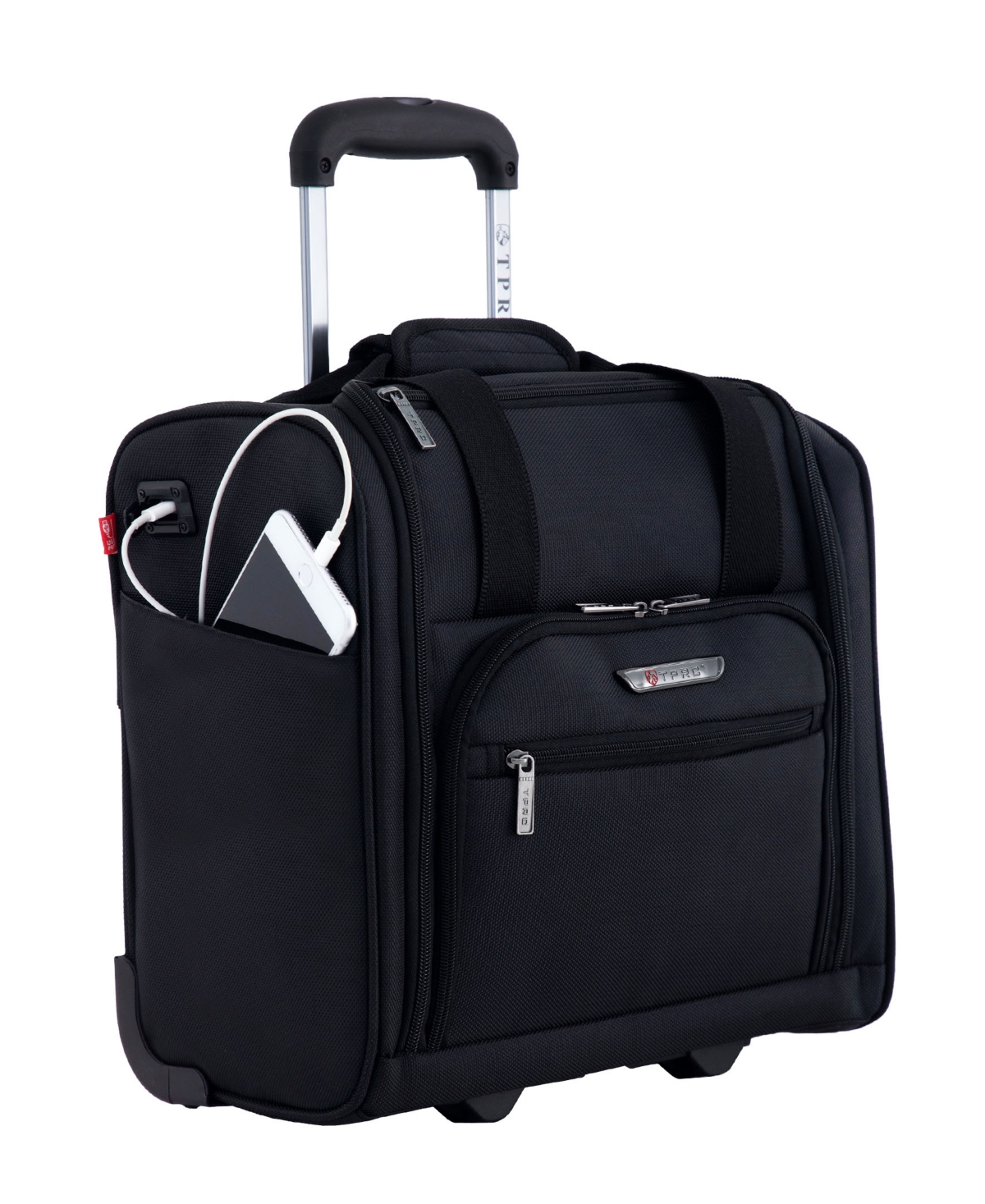 Click here for Travelers Club Rolling Carry-On Underseater - Blac... prices