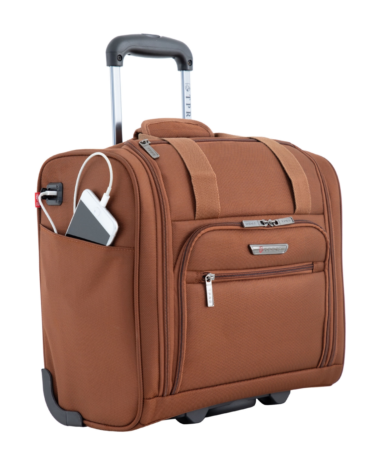 Click here for Travelers Club Rolling Carry-On Underseater - Brow... prices